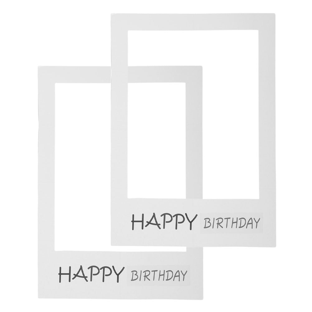 LIFKOME White Paper Photo Booth Props for Birthday Party Decoration ...