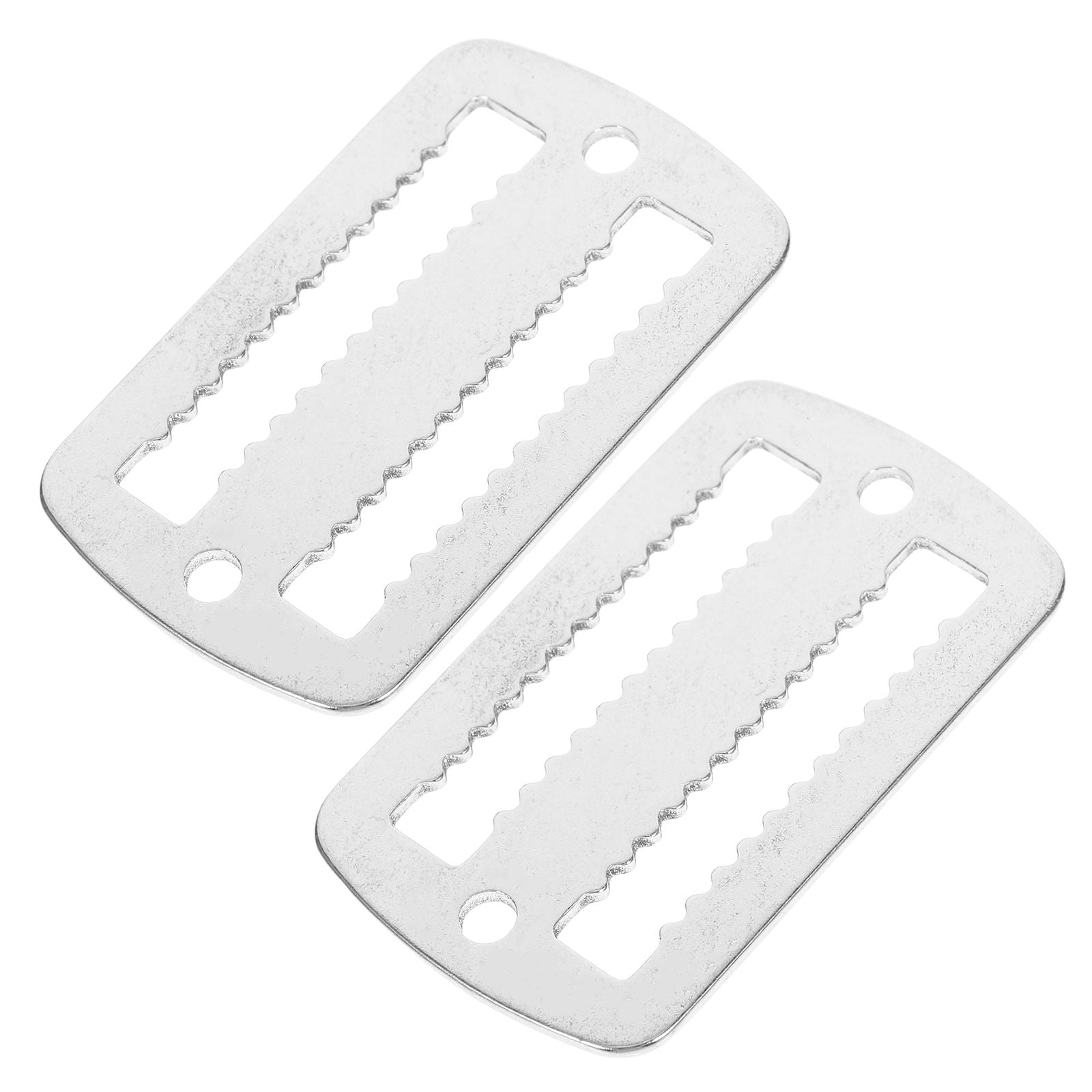 MLINS 2pcs Heavy-Duty Diving Belt Buckle Serrated Webbing Belt Keeper ...