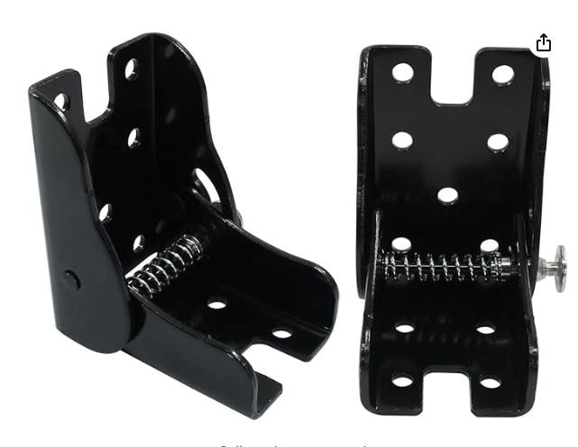 MLINS 2pcs Heavy Duty Self Locking Folding Hinges 90 Degree Multi ...