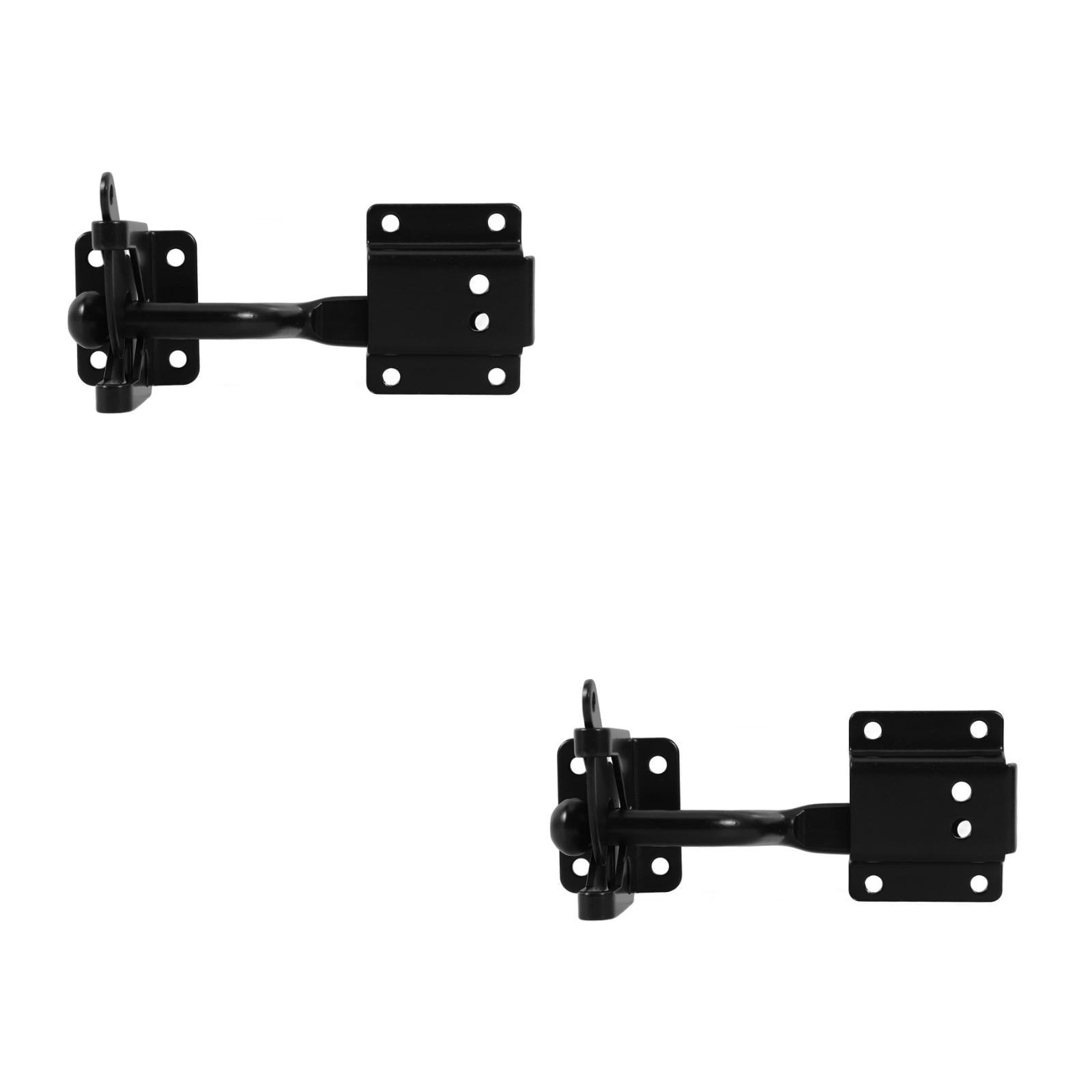 MLINS 2pcs Heavy Duty Self-Locking Gate Latch Outdoor Fence Lever Door ...