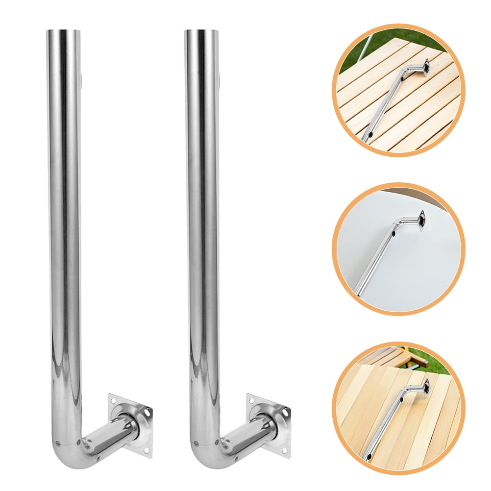 MLINS 2pcs Heavy Duty Stainless Steel Wireless Bridge Bracket Mount ...