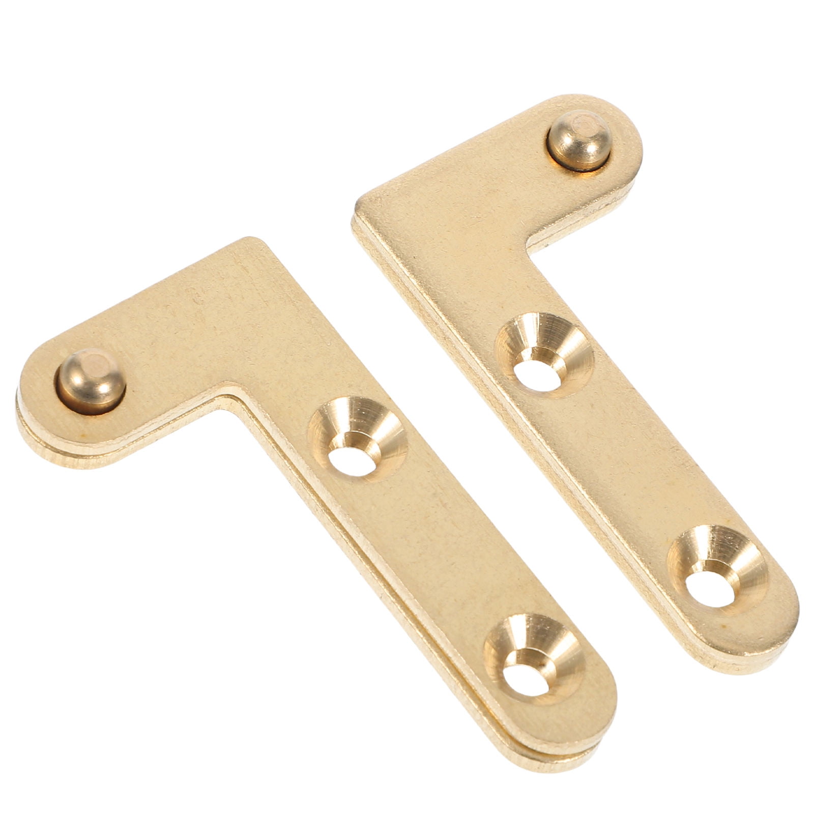 MLINS 2pcs Hinges For Wooden Doors 180 Degree Rotating Up Down Shaft ...