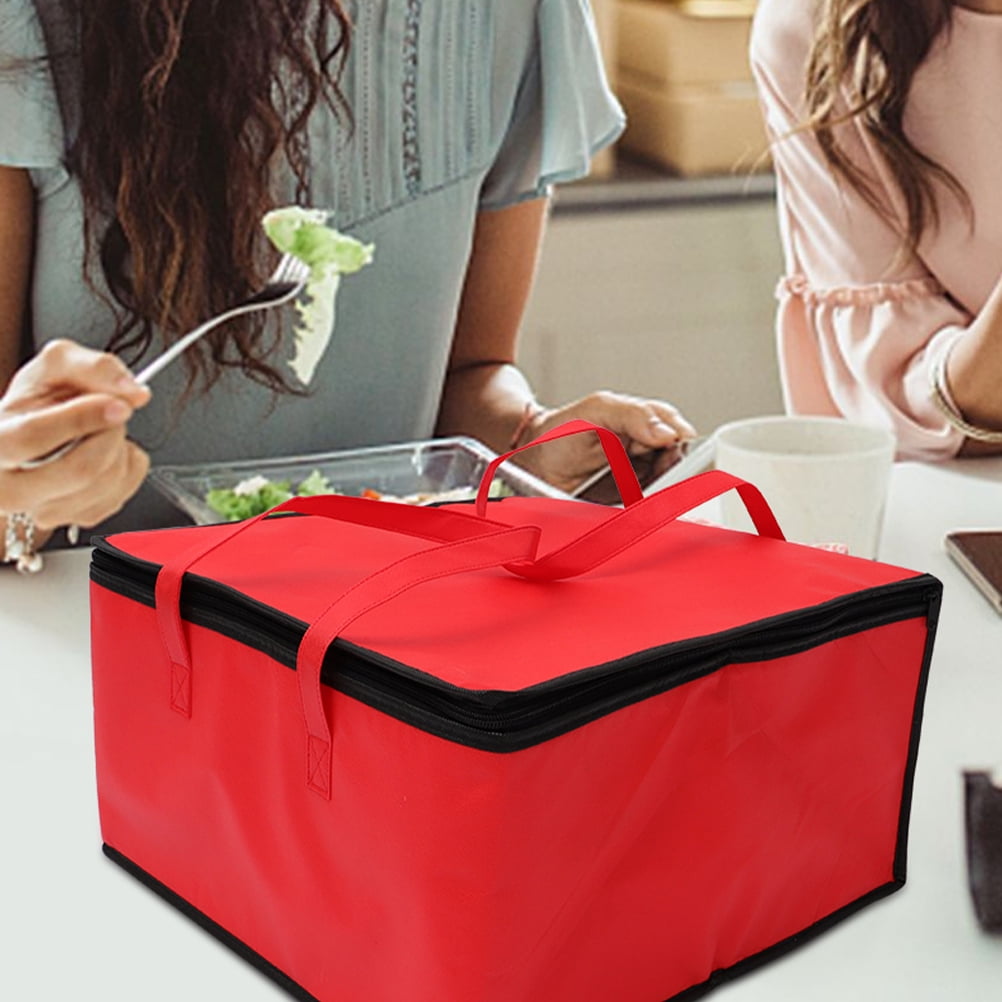 MLINS 2pcs Insulated Food Travel Bag For Catering Pizza Warmer Bag ...