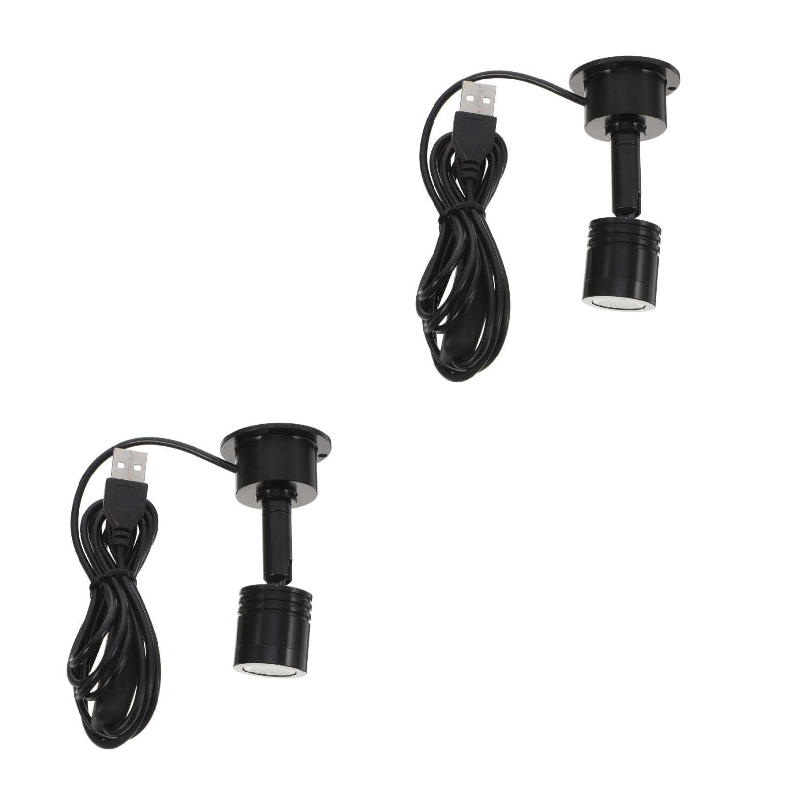 MLINS 2pcs Jewelry Display Small Spotlight Usb Led Cabinet Spotlight ...