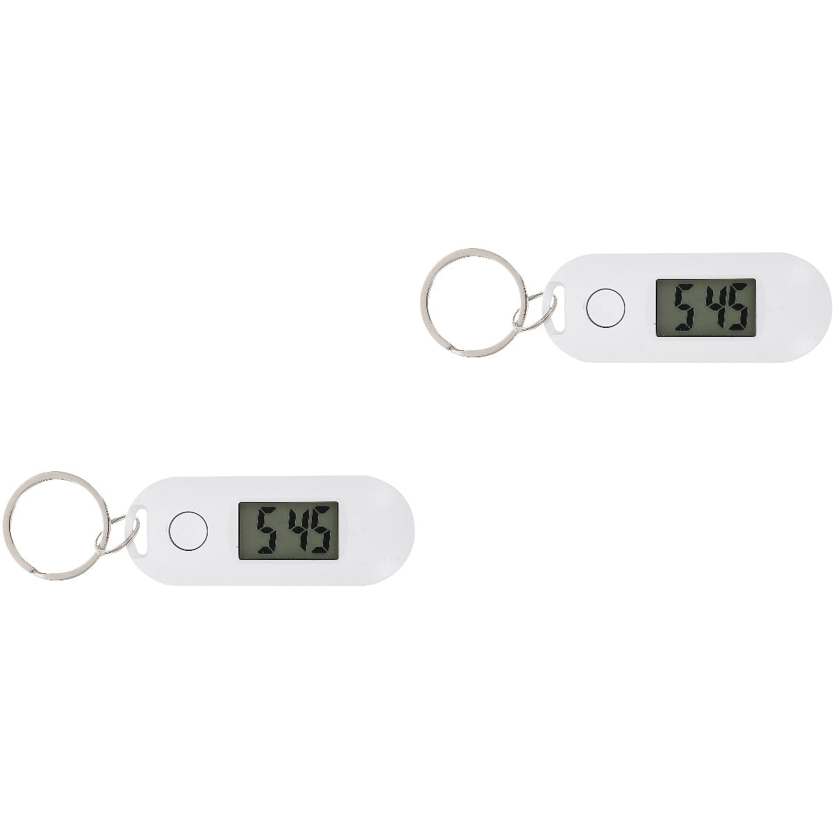 MLINS 2pcs Keychain Hanging Watch, Pocket Watch Portable Key Ring ...