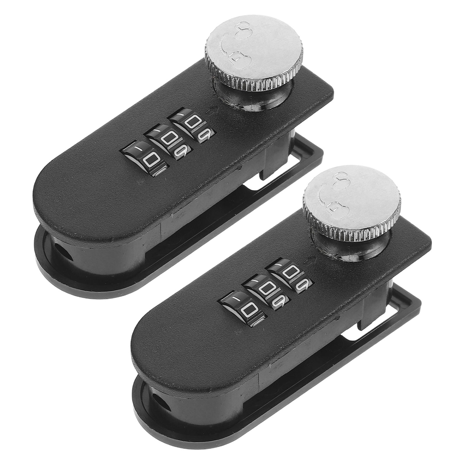 MLINS 2pcs Keyless Desk Drawer Lock with 3-Password Lock Office Drawer ...
