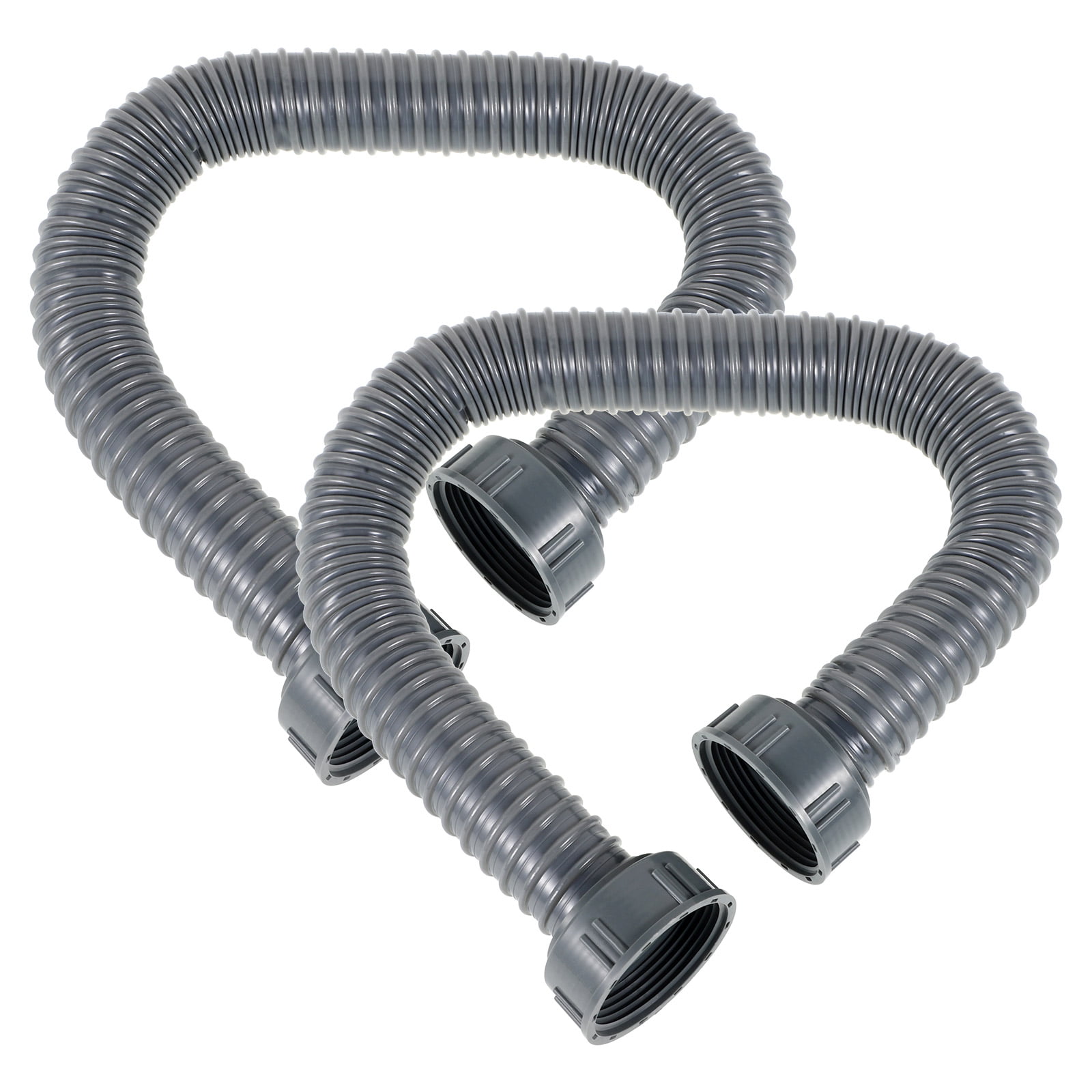 MLINS 2pcs Kitchen Sink Drain Pipe Basin Waste Drainer Pipe Bathroom ...