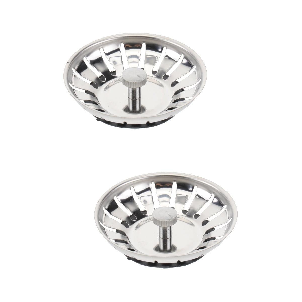 MLINS 2pcs Kitchen Sink Strainer Stainless Steel Kitchen Garbage ...