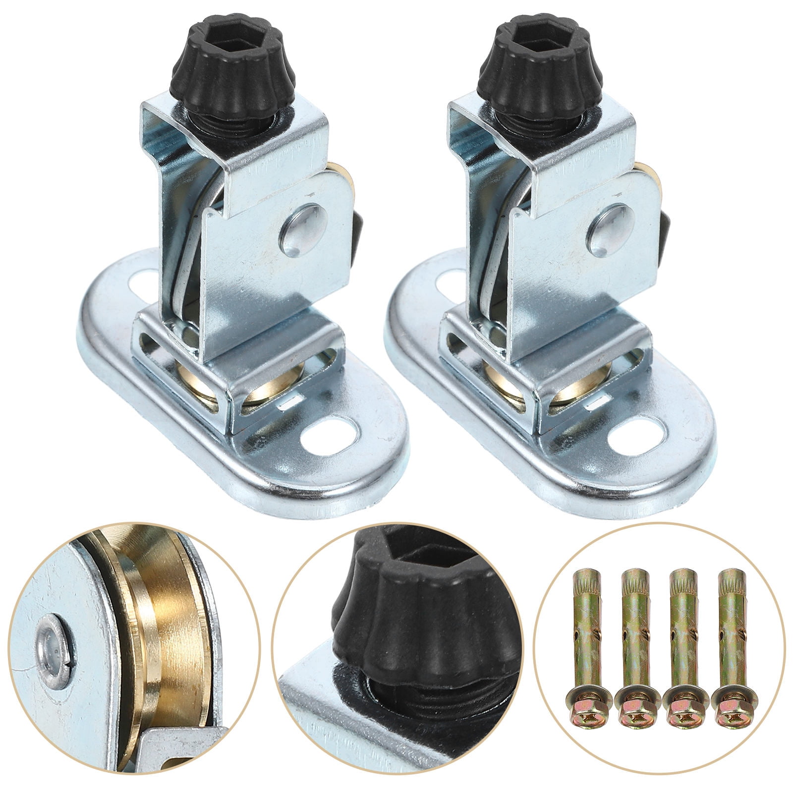 MLINS 2pcs Metal Clothesline Pulley for Home Washing Line Clothes ...