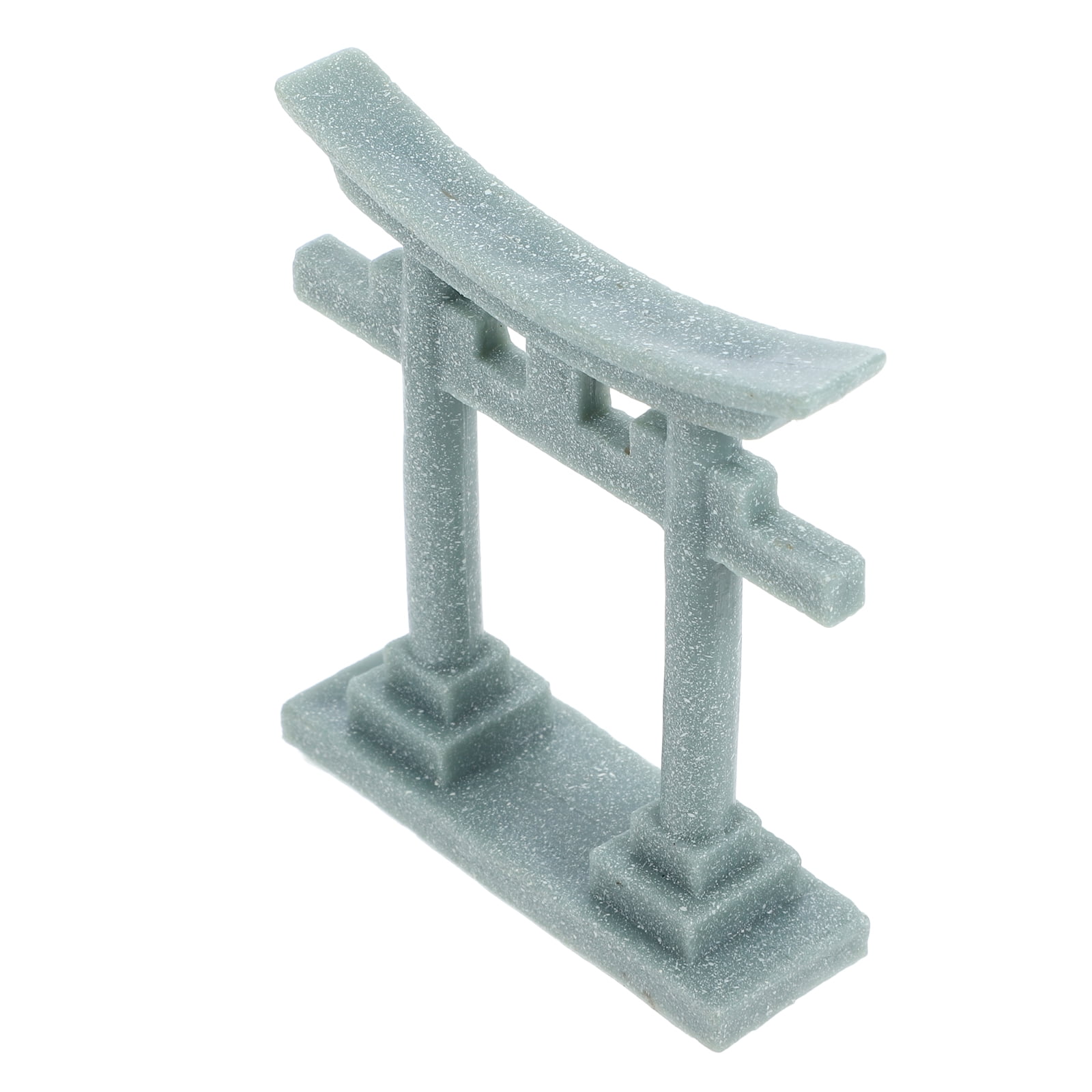MLINS 2pcs Micro Torii Gate Model Mini Decoration Aquarium Simulated ...
