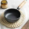 MLINS 2pcs Mini Cast Iron Skillet 13cm Frying Eggs Oil Heating Small ...