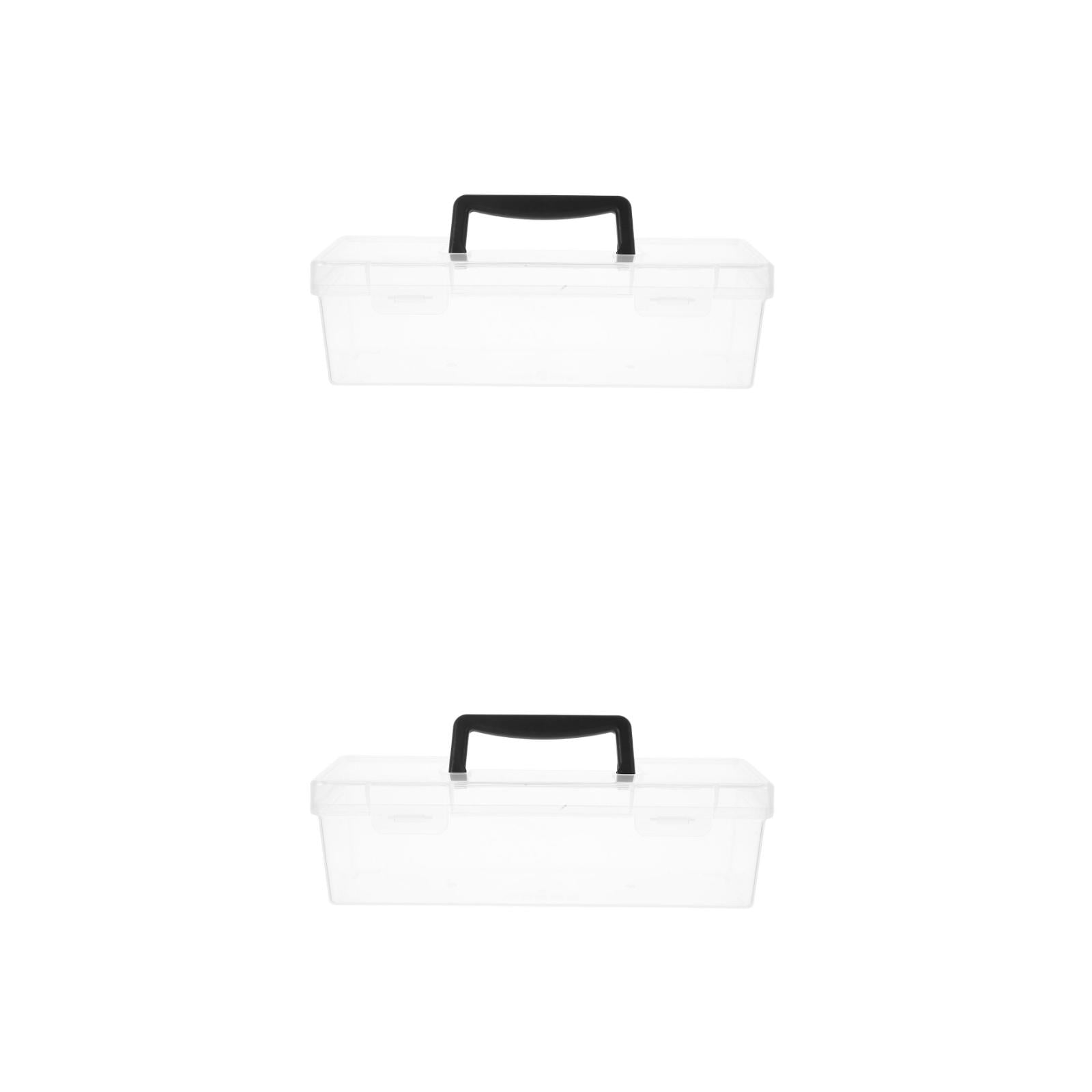 MLINS 2pcs Multi Purpose Tool Box Organizer with Transparent Lid ...