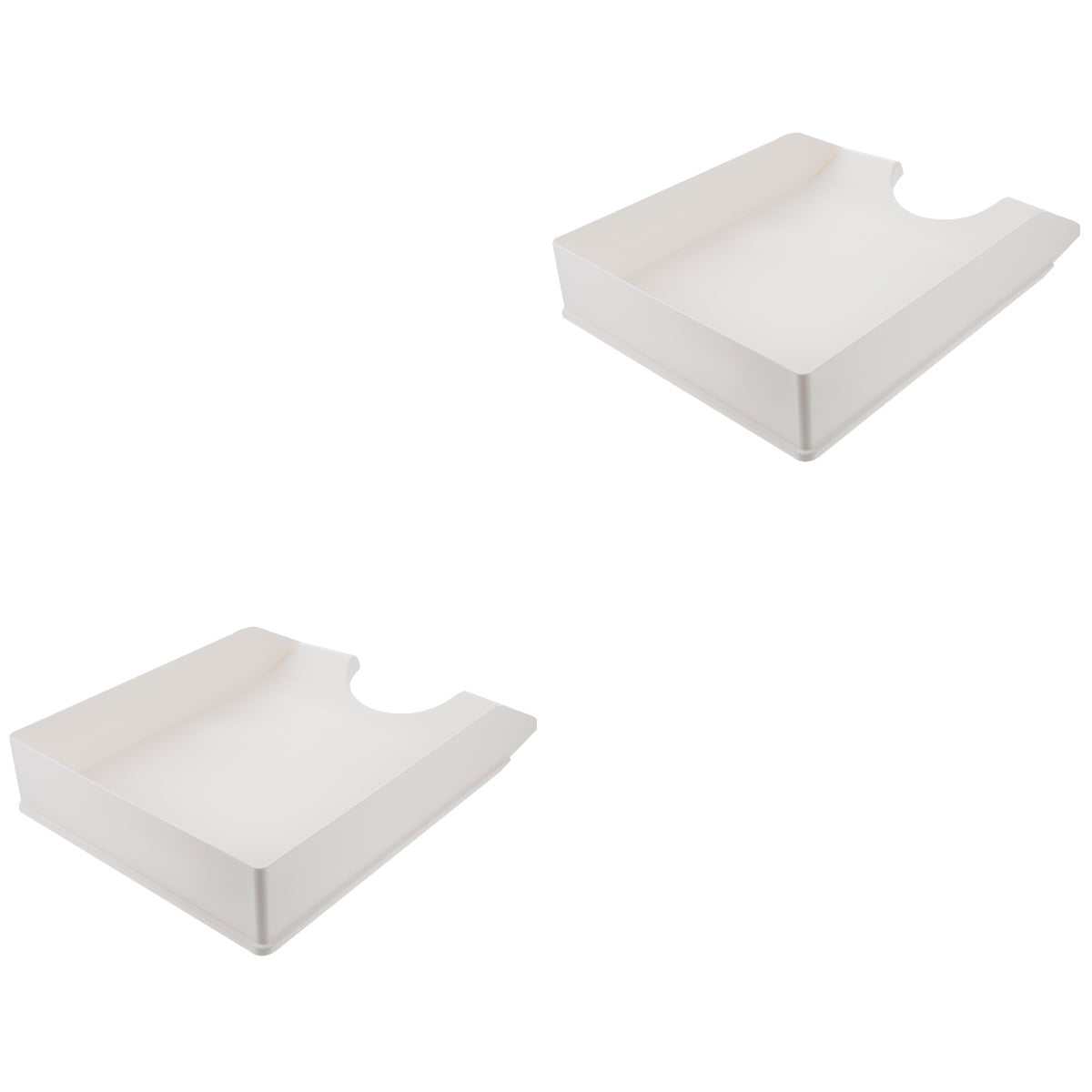 MLINS 2pcs Office File Storage Box File Case Document Organizer Multi ...