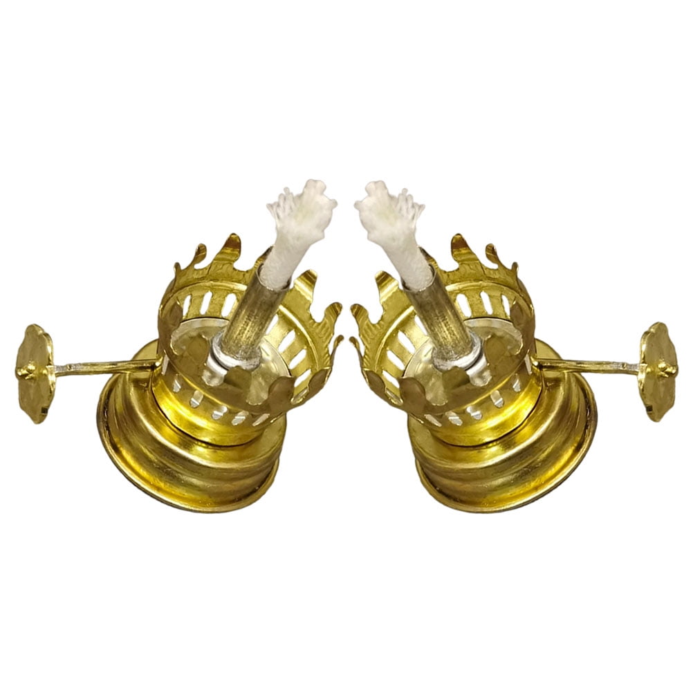 MLINS 2pcs Oil Lamp Wicks Kerosene Lamp Base Burner Accessories Oil ...