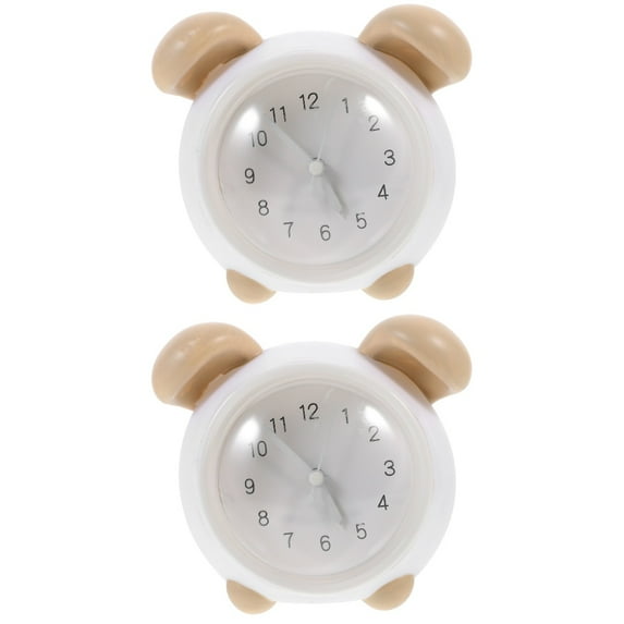 MLINS 2pcs Cute Piggy Bank Kids Coin Bank Clock Shape Money Box Decor ...