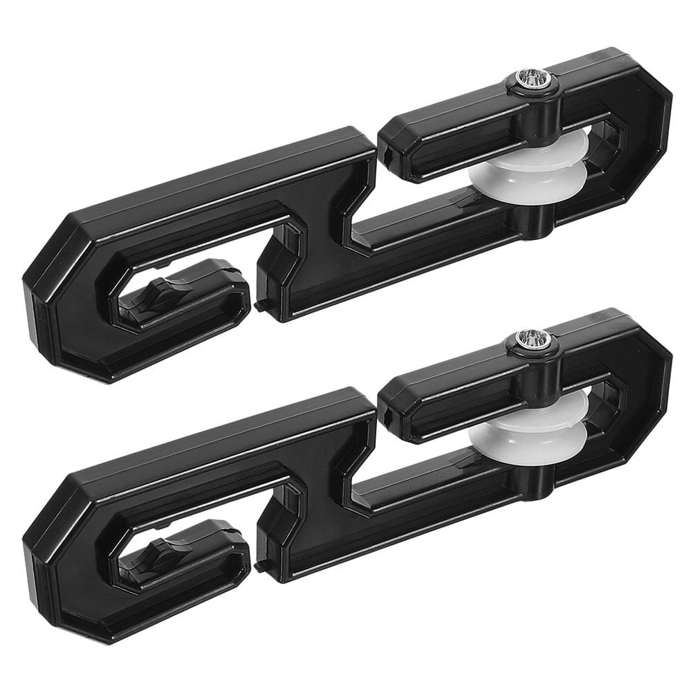 MLINS 2pcs Plastic Clothesline Separator Spreader Pulley For Long ...