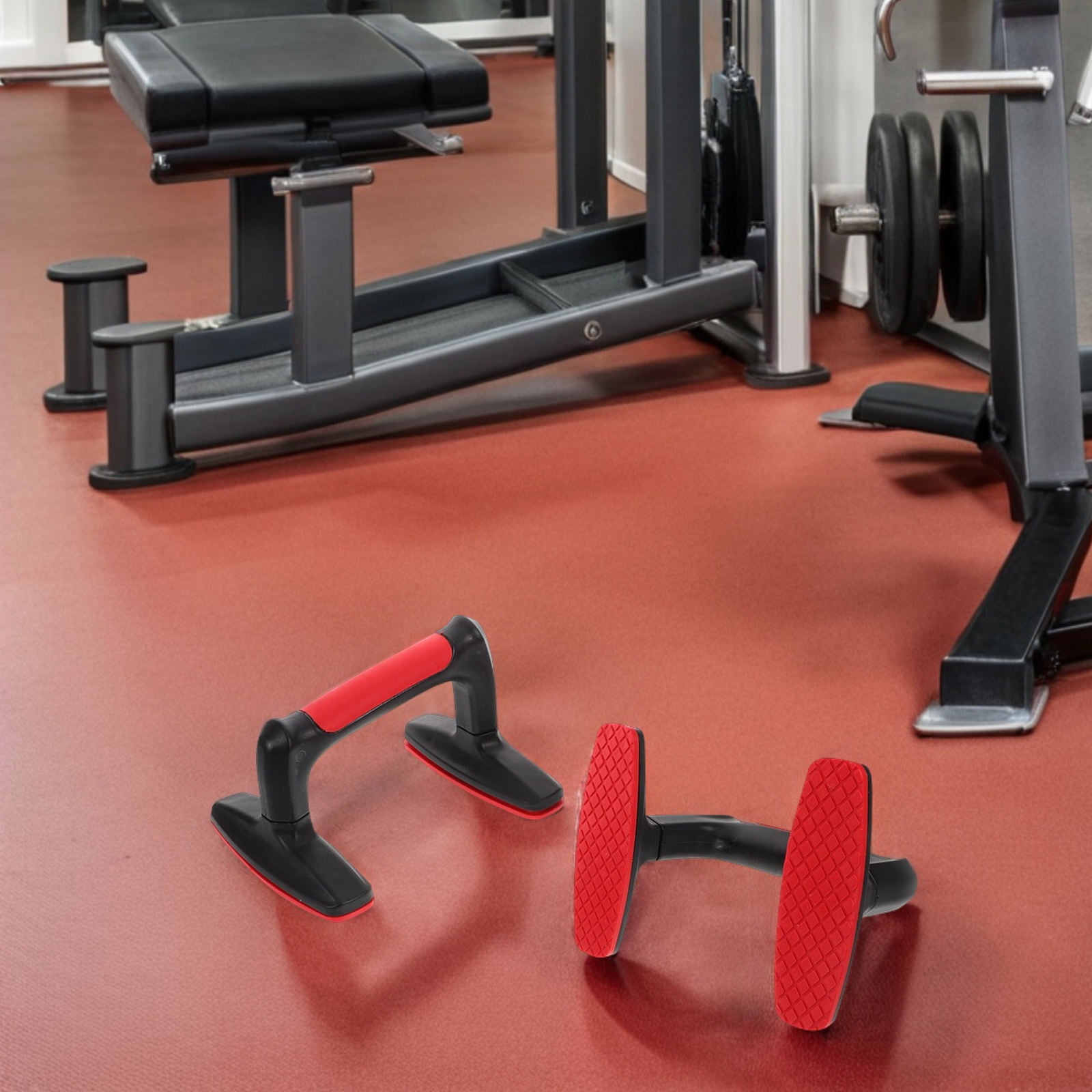 MLINS 2pcs Plastic Push Up Bars Stands Plastic Parallettes For Men And ...