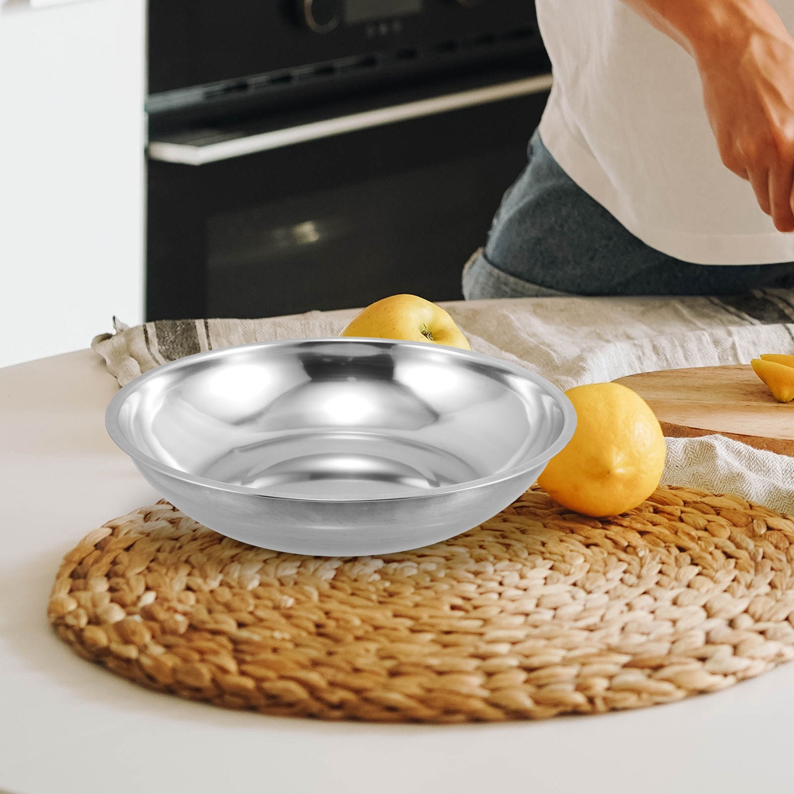 MLINS 2pcs Portable Metal Scale Pan For Mechanical Spring Scale ...