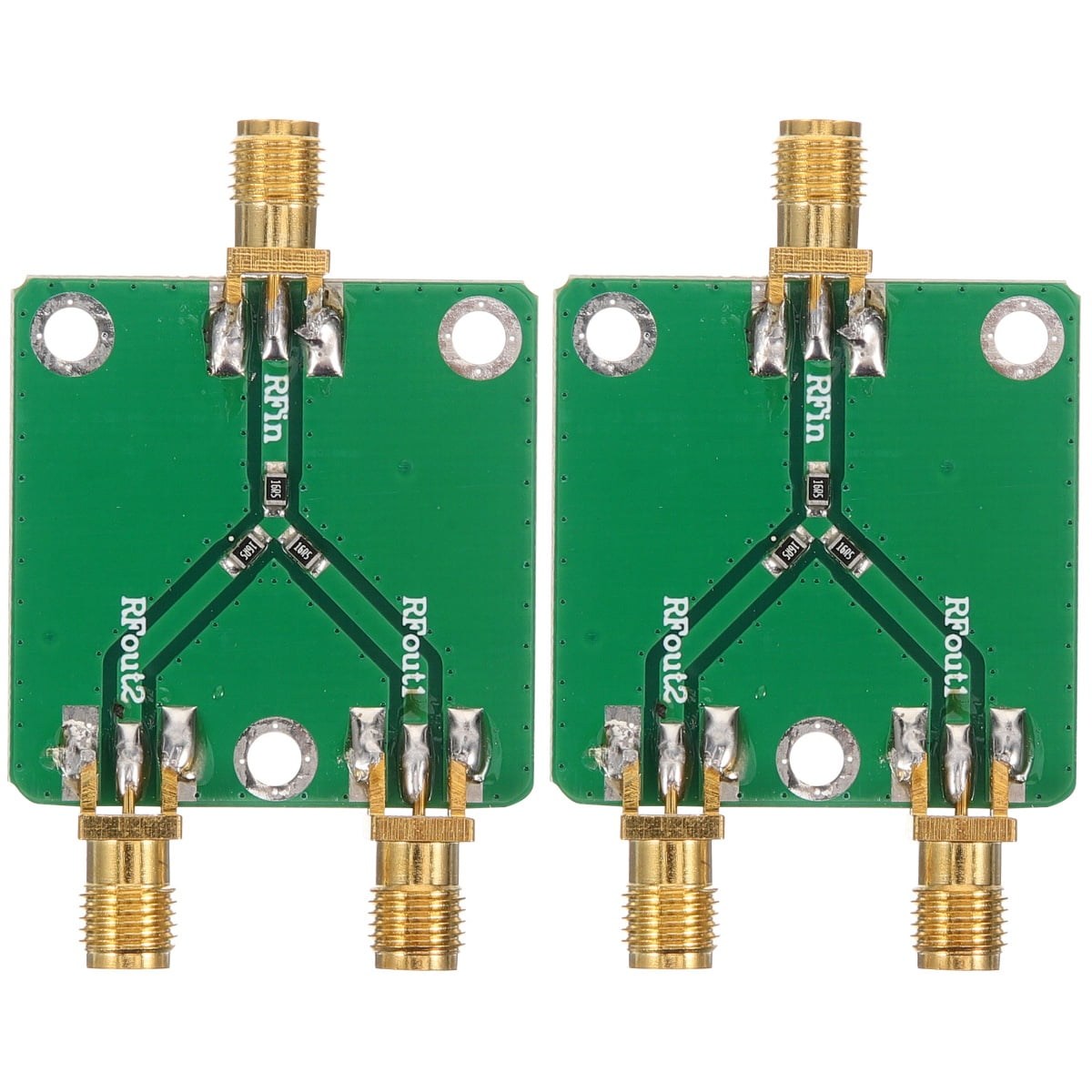 MLINS 2pcs Power Divider Coax Splitter Signal Power Splitter Radio ...