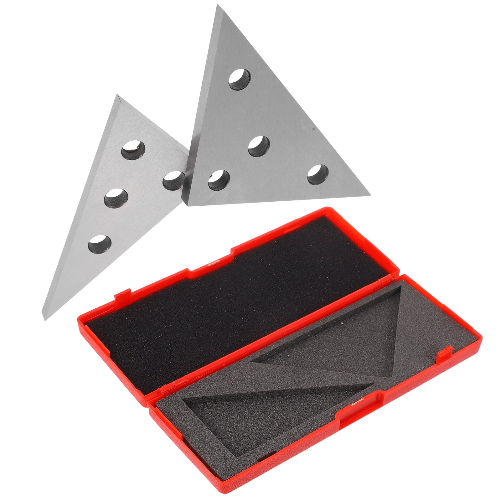 MLINS 2pcs Precision Angle Block Set Triangle Angle Block Machinist ...
