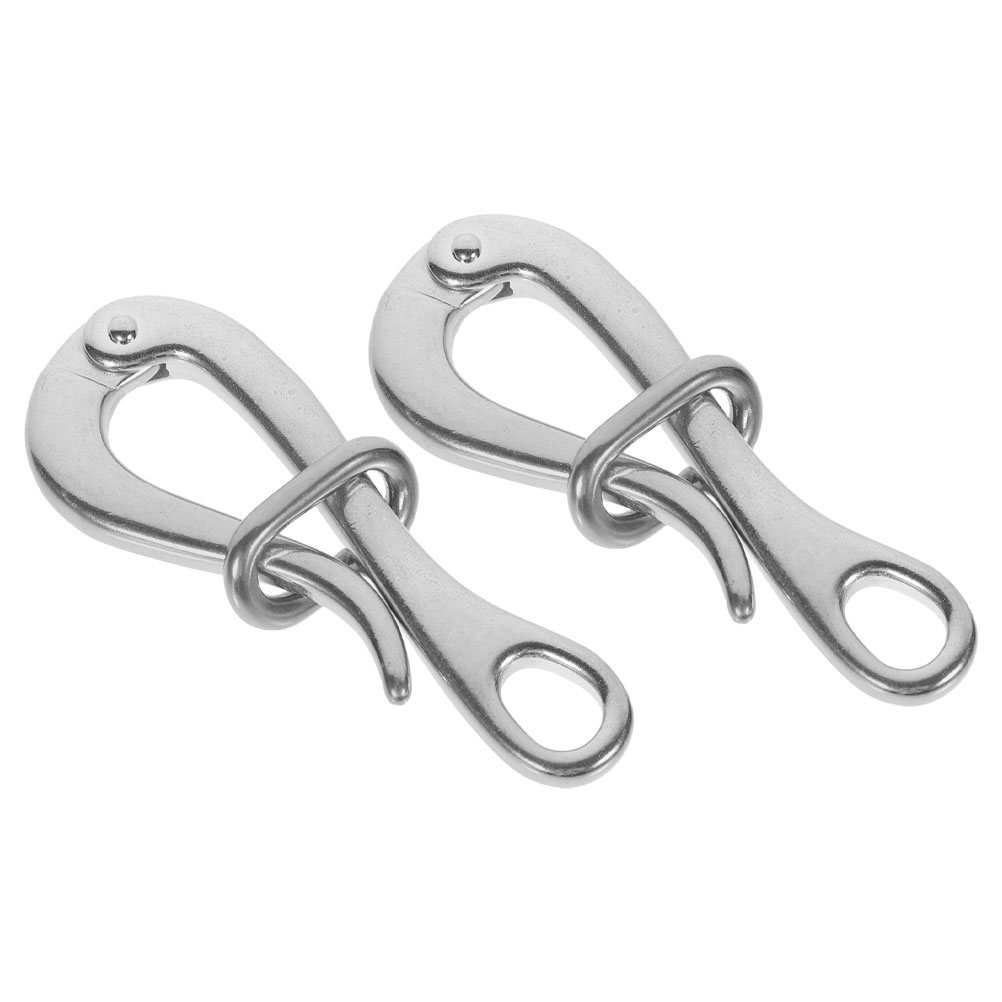 MLINS 2pcs Quick Release Ship Hook Outdoor Sailing Hook Stainless Steel ...