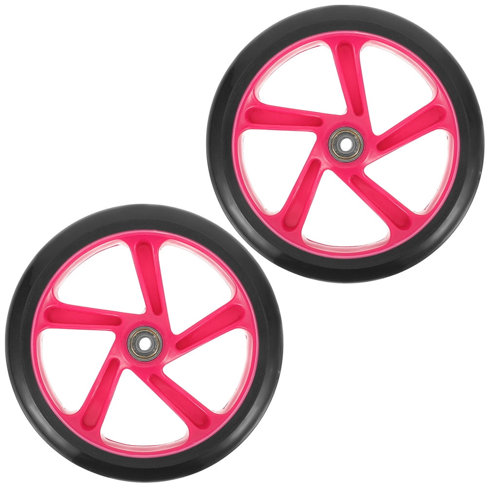 MLINS 2pcs Replacement Scooter Wheels Mute Wheels Easy Installation ...