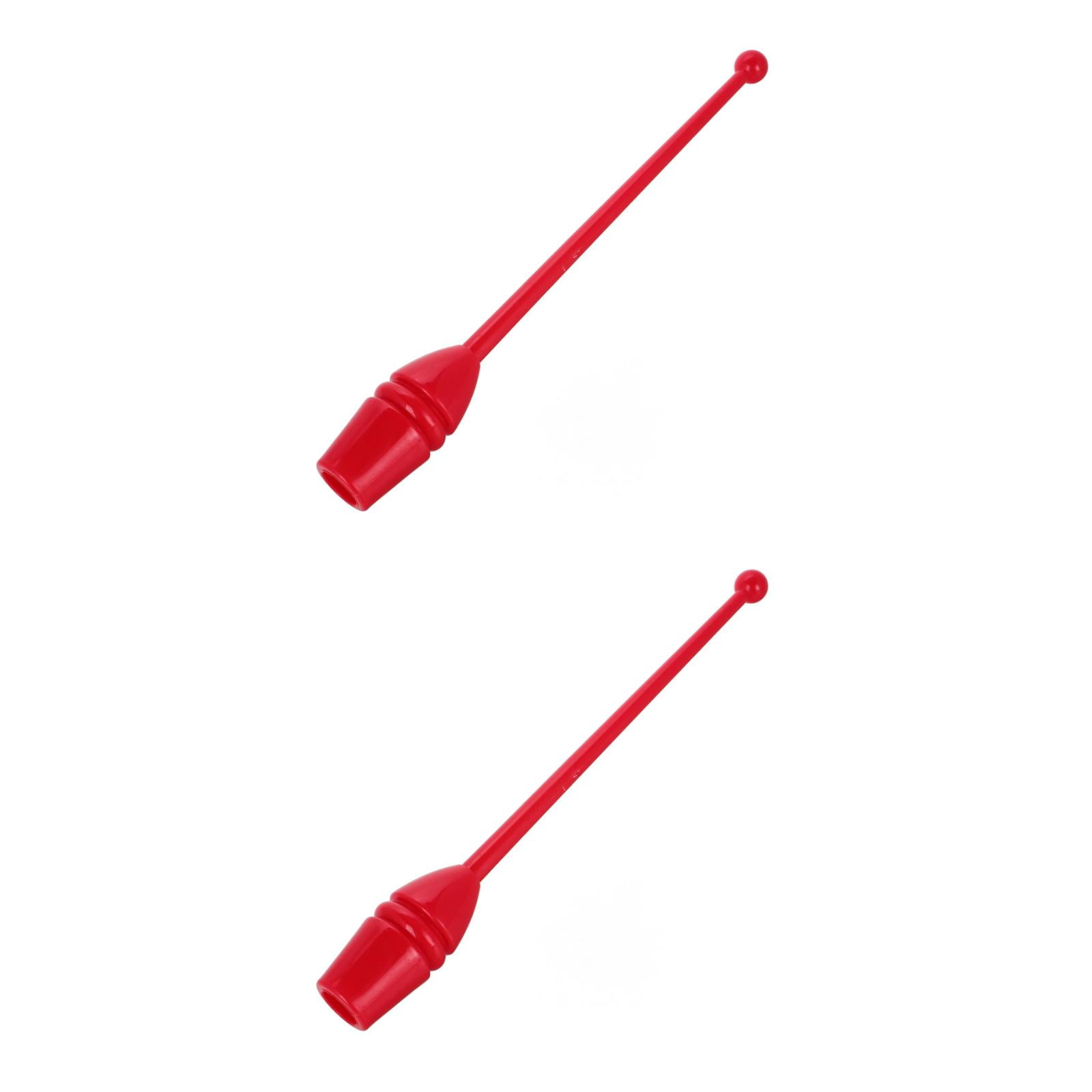 MLINS 2pcs Rhythmic Gymnastics Stick Fitness Child Gymnastics Stick ...