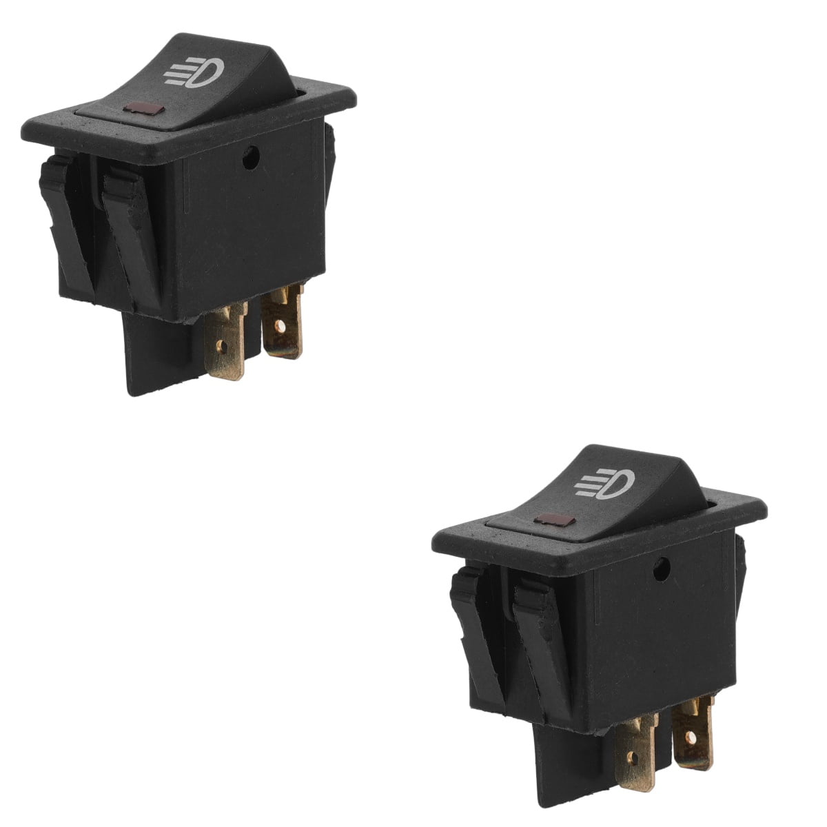 MLINS 2pcs Rocker Switch RV Switch Auto Control Console Headlamp Switch ...