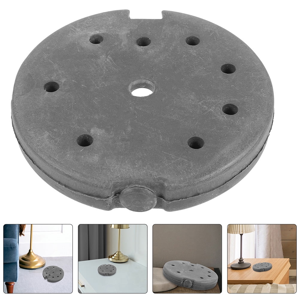 MLINS 2pcs Round Table Lamp Base Floor Light Holder DIY Display Lamp ...