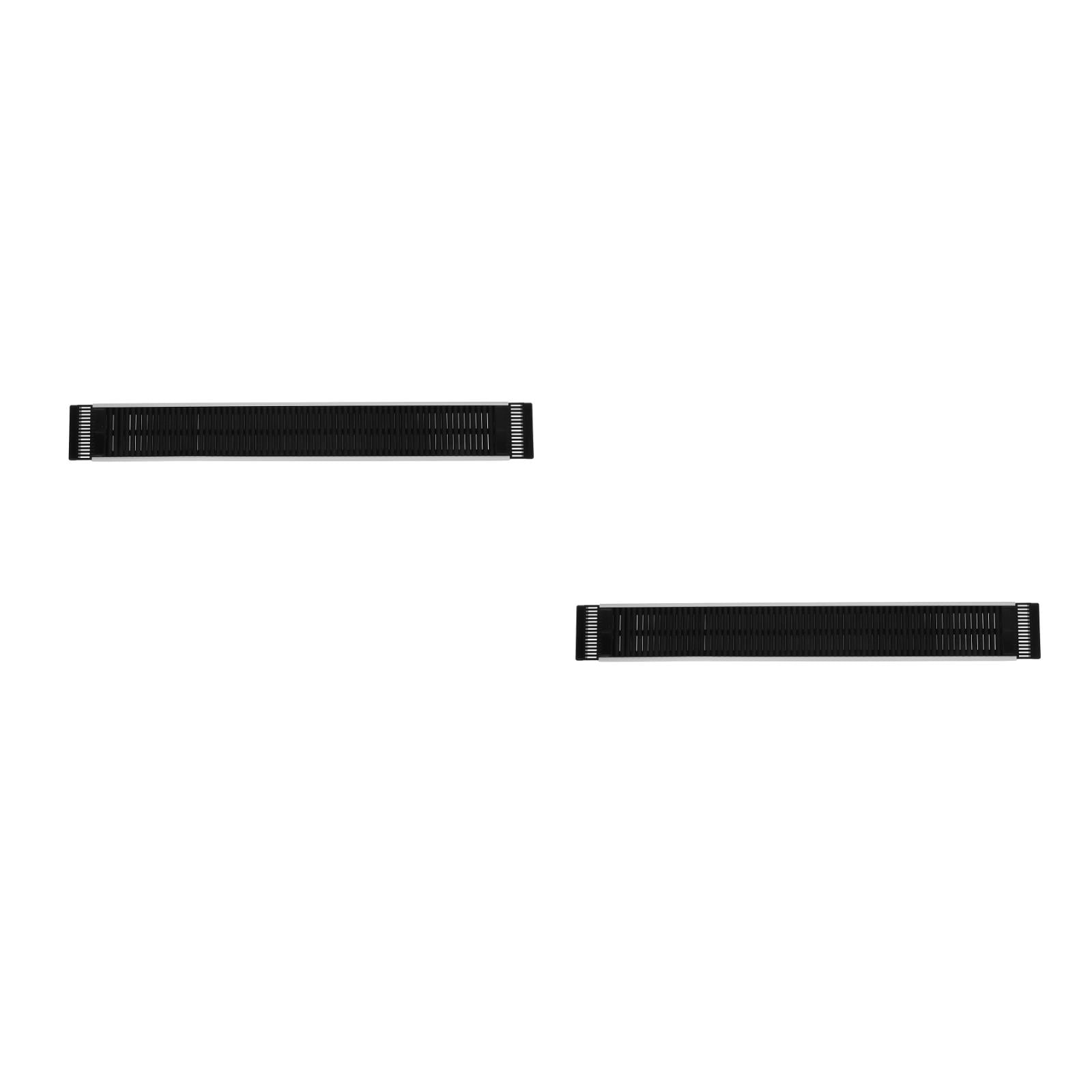 MLINS 2pcs Rubber Bar Mats Beverage Pusher Glide For Fridge Automatic ...