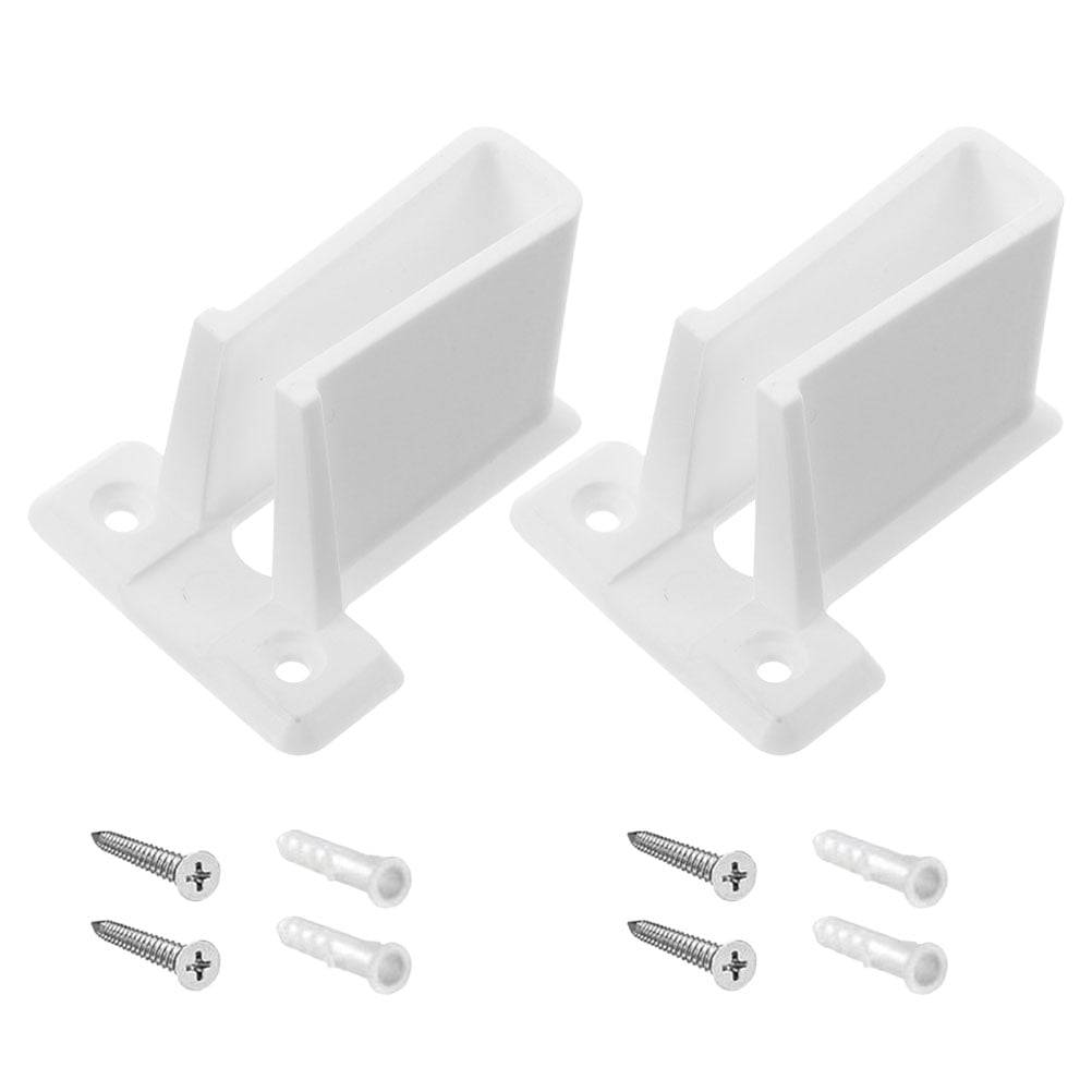 MLINS 2pcs Rv Plastic Window Rod Holder Curtain Rod Support Holder ...