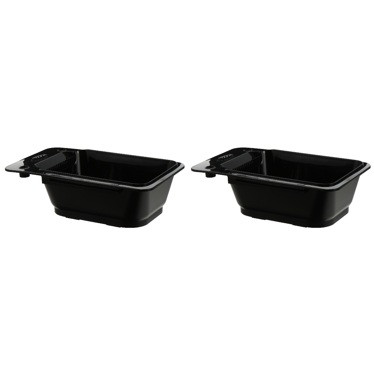 MLINS 2pcs Salon Hair Color Bowl Color Mixing Tint Bowl Plastic Dyeing ...