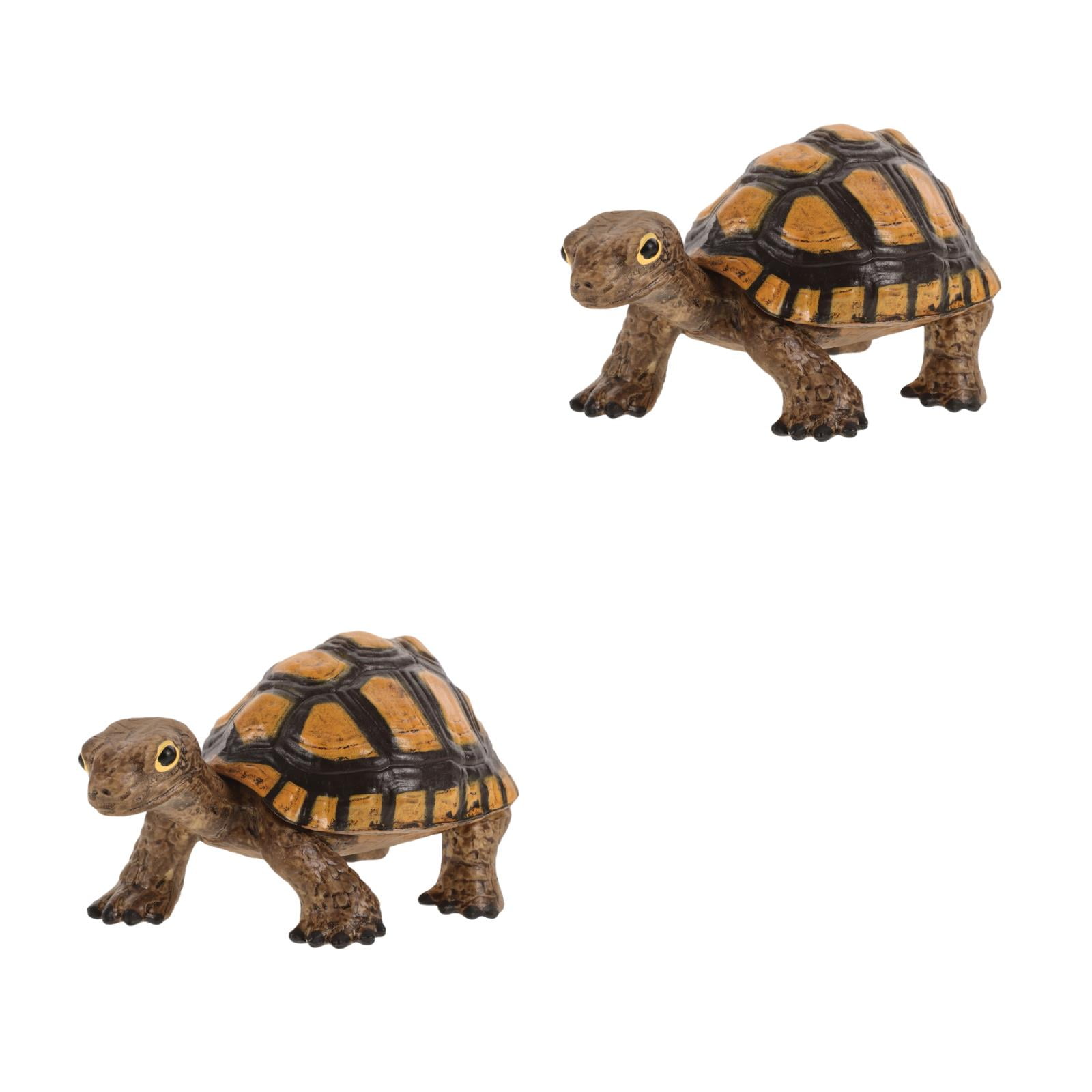 MLINS 2pcs Sea Turtles Toys Realistic Lifelike Figurines Realistic ...