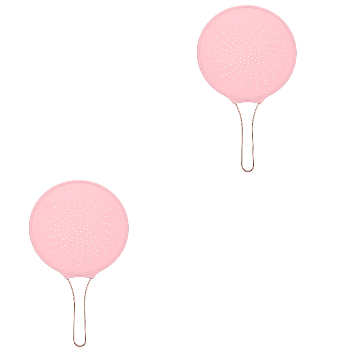 MLINS 2pcs Silicone Splatter Screen Pan Cover Splatter Guard Cooking ...