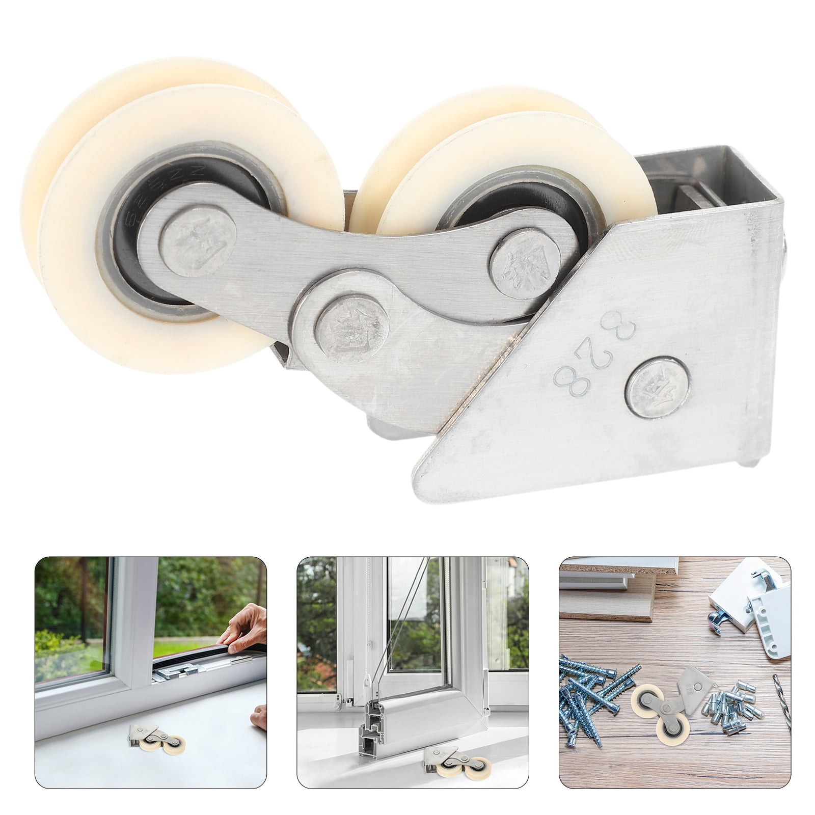 MLINS 2pcs Sliding Patio Door Tandem Roller Assembly with Steel Ball ...