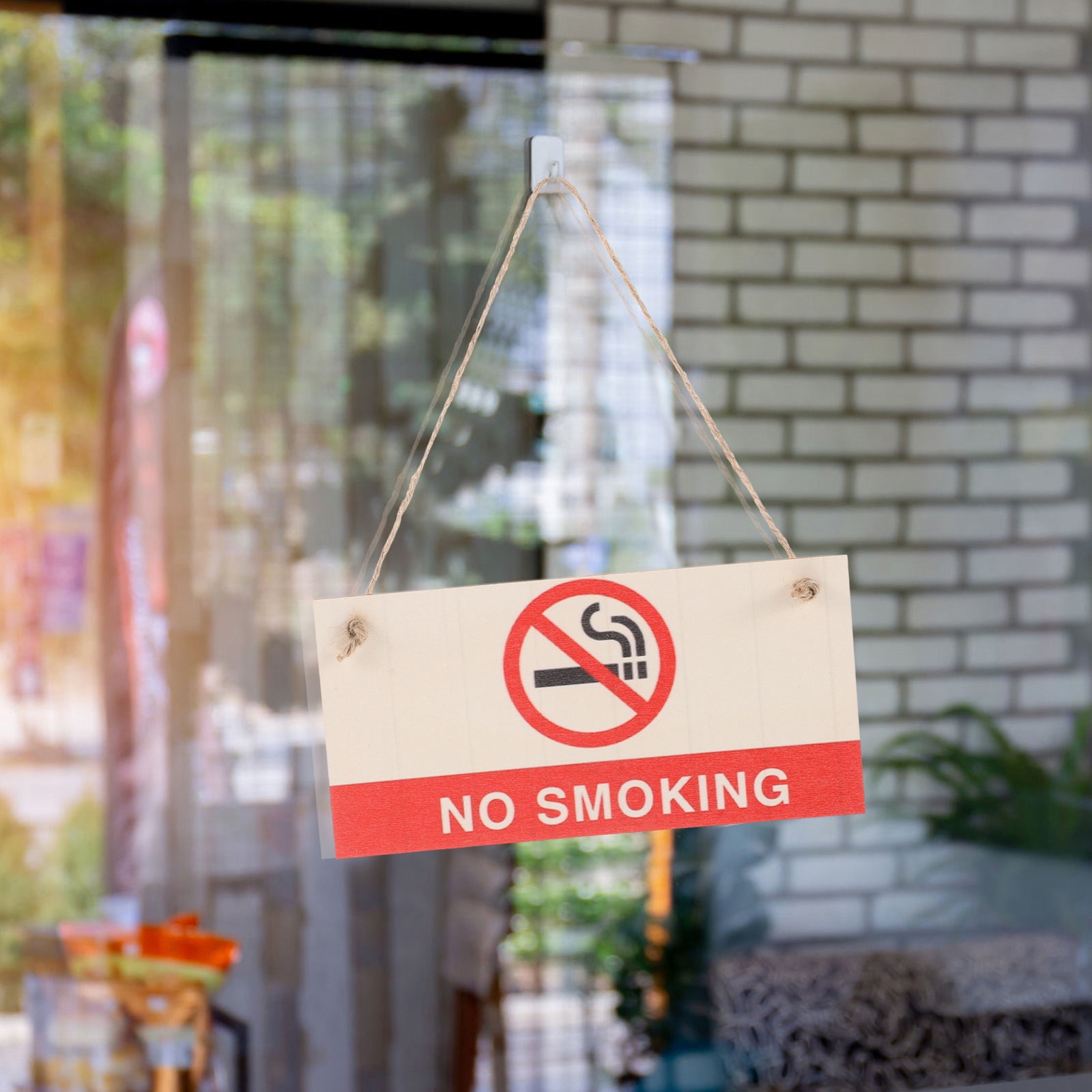 MLINS 2pcs No Smoking Sign Office Notice Sign Decorative No Smoking ...