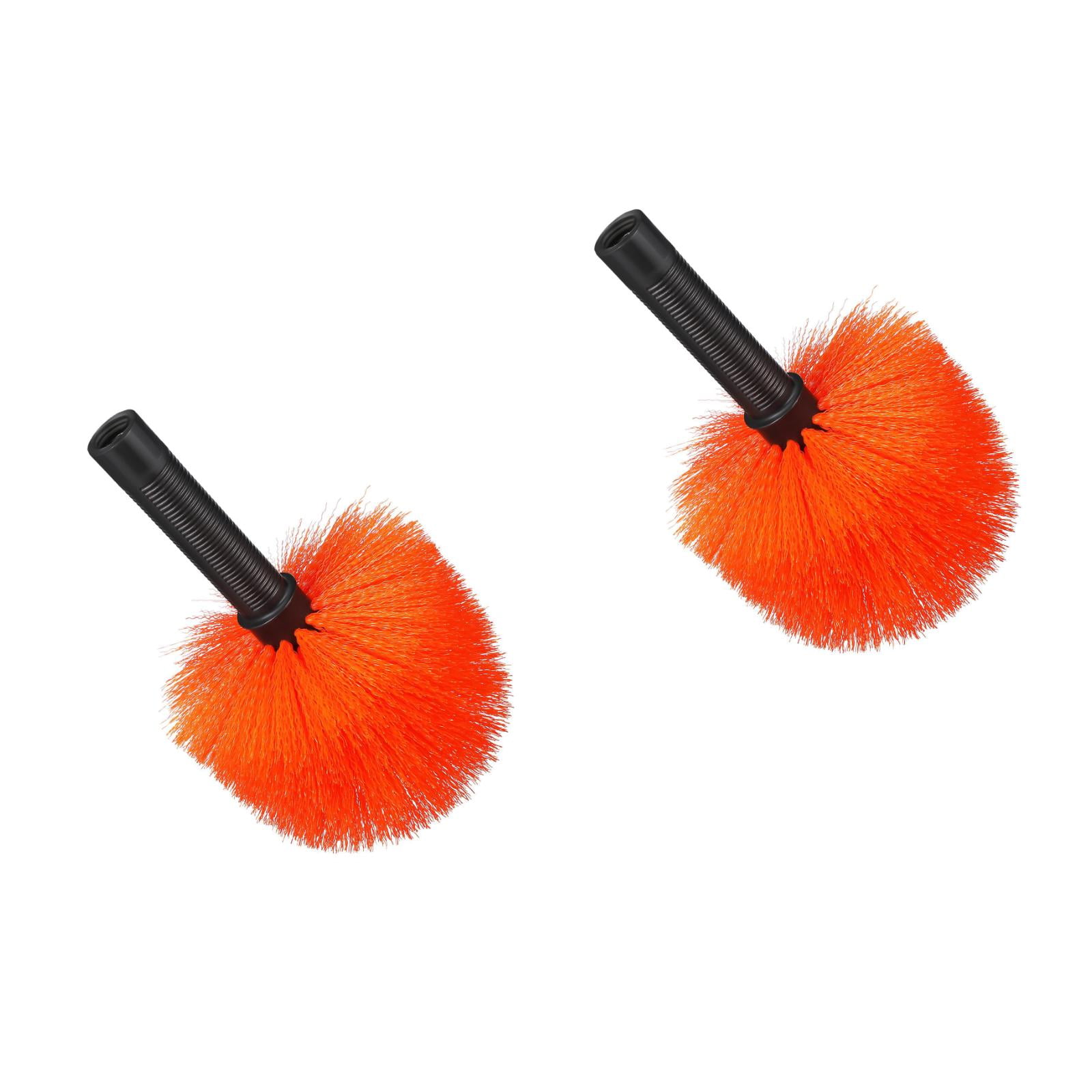 MLINS 2pcs Spider Web Duster Pool Brush Head Spider Web Remover Brush ...