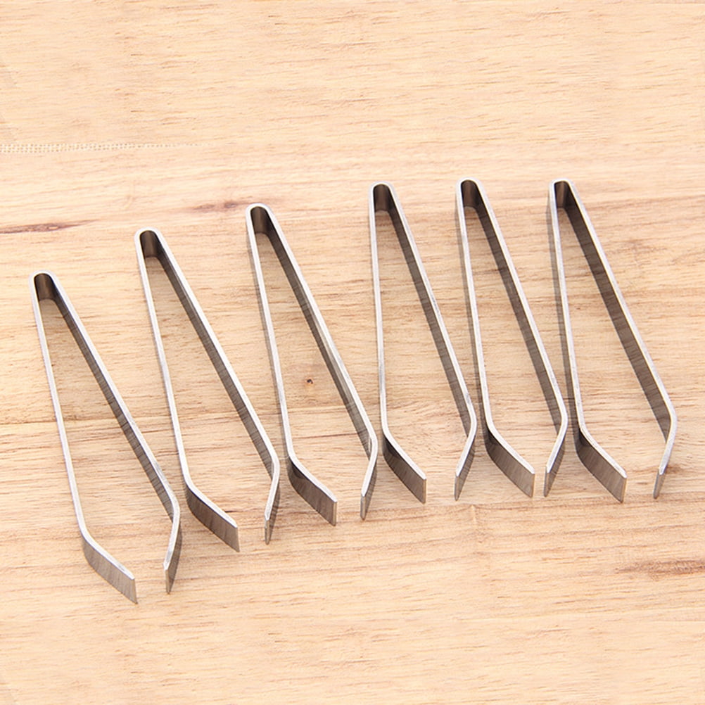 MLINS 2pcs Stainless Steel Fish Bone Tweezers Precision Pliers Kitchen ...