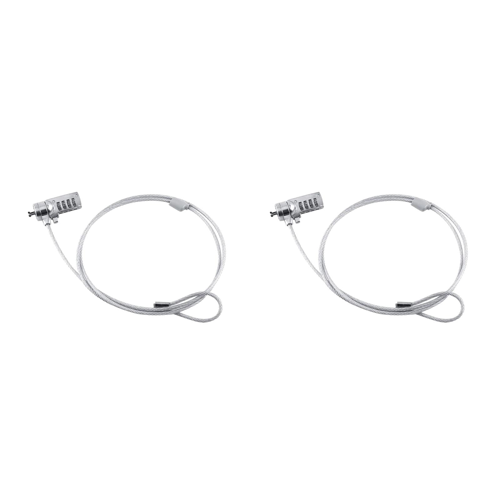 MLINS 2pcs Steel Cable Bike Lock Combination Lock Bicycle Padlock ...