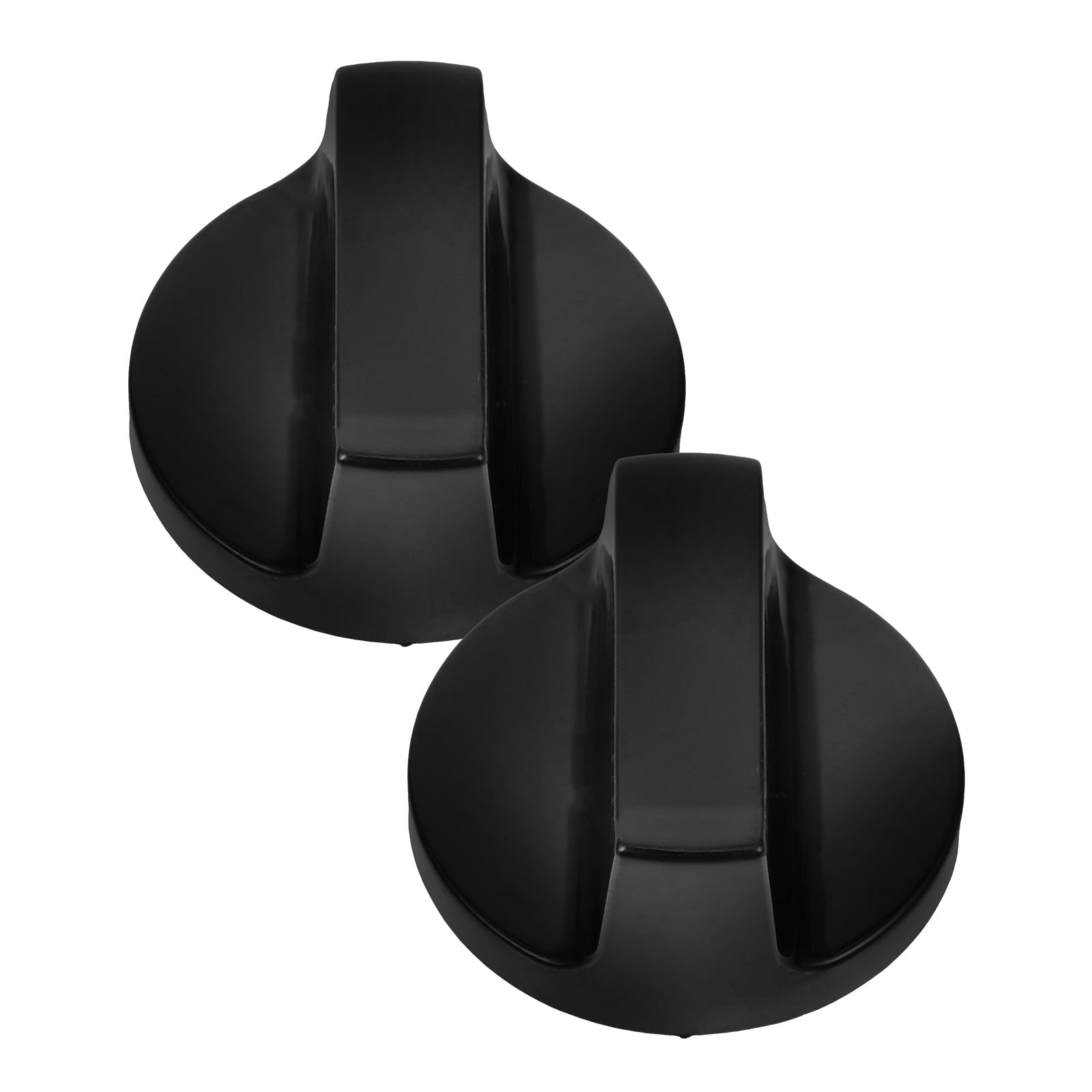 MLINS Universal Gas Stove Knobs Replacement Black Plastic for Most ...