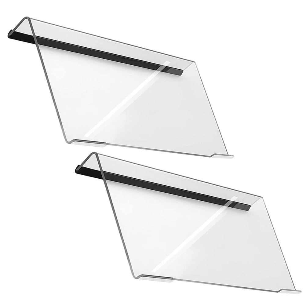 MLINS 2pcs Tilt Keyboard Riser Clear Keyboard Stand Ergonomic Acrylic ...