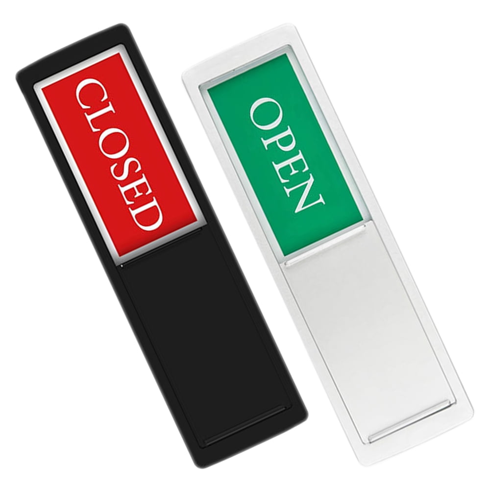 MLINS 2pcs Toilet Vacant Occupied Sign Toilet Slide Privacy Sign Toilet ...
