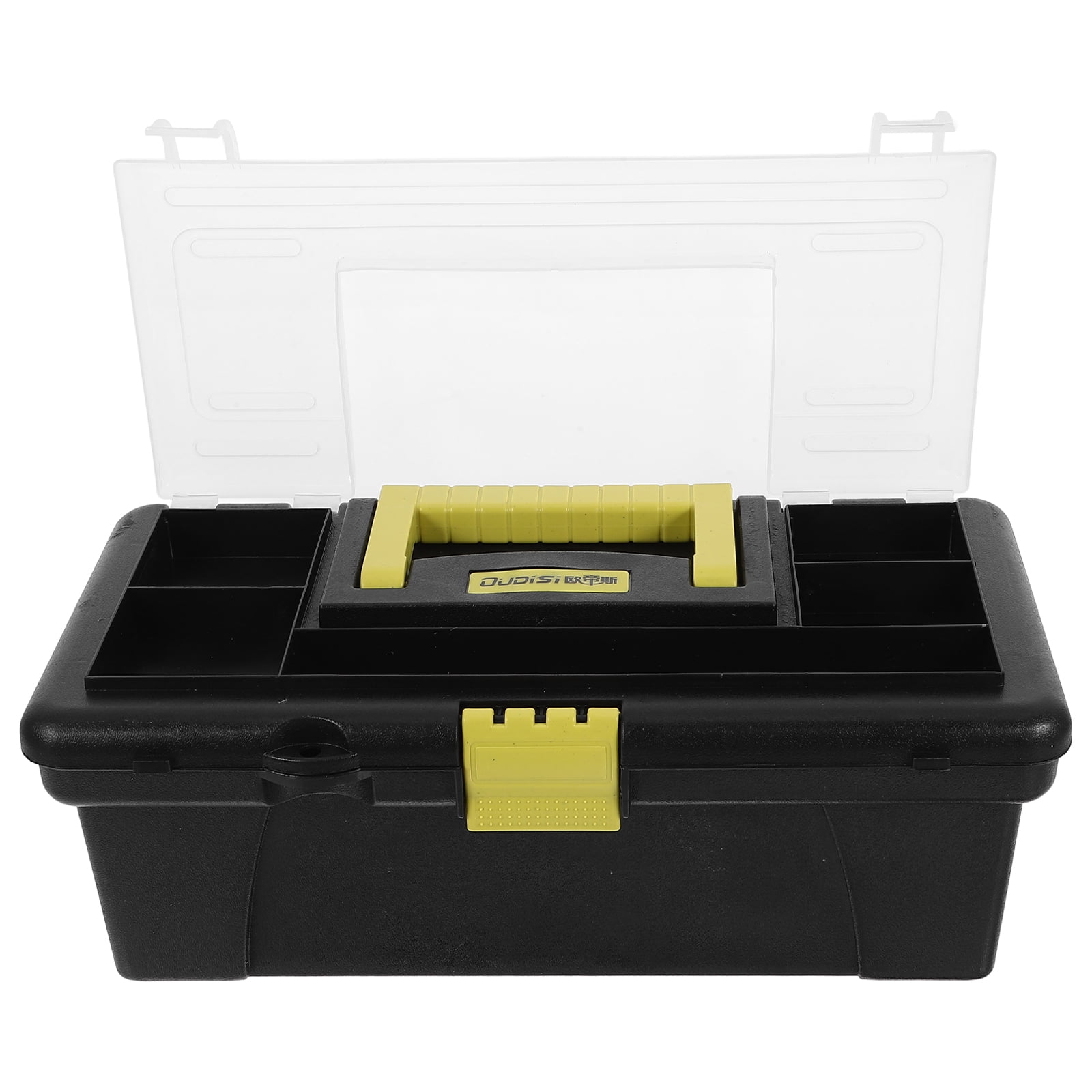 MLINS 2pcs Tool Storage Box Plastic Tools Box with Removable Tray Hobby ...