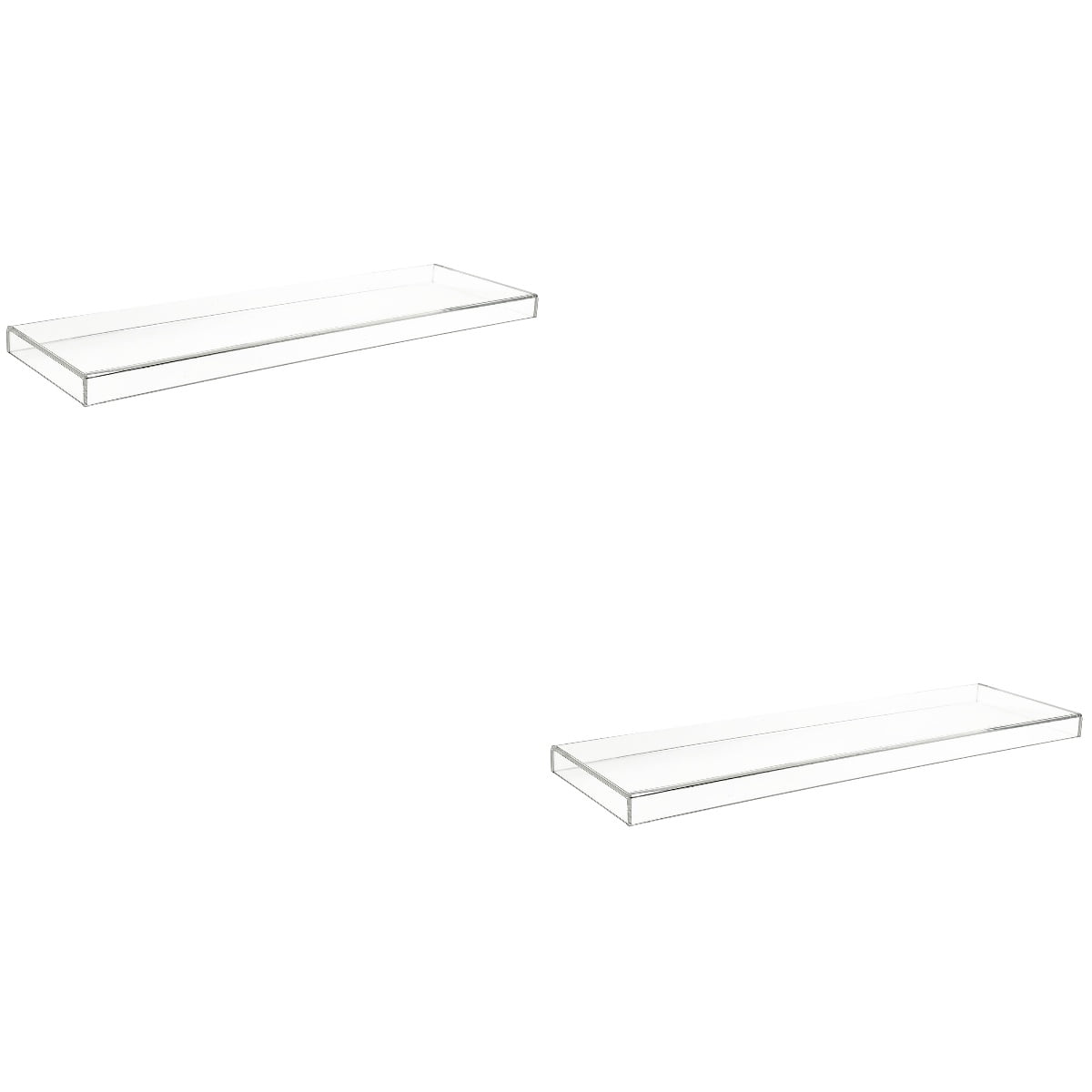 MLINS 2pcs Transparent Keyboard Cover Acrylic Clear Keyboard Cover ...