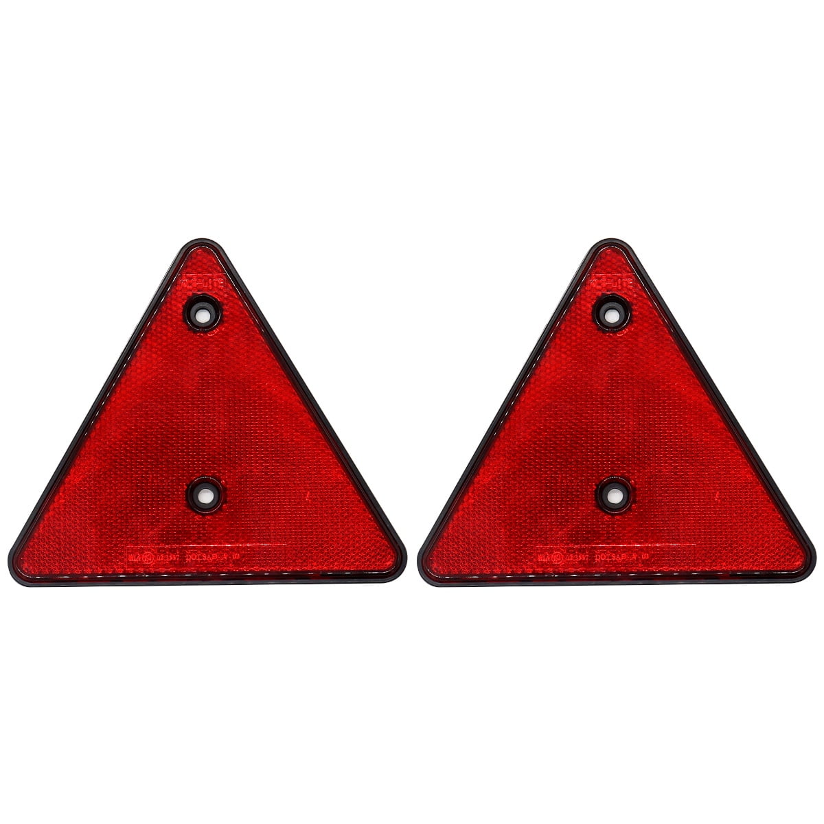 MLINS 2pcs Truck Triangle Reflector Car Reflective Sign Board Plate ...
