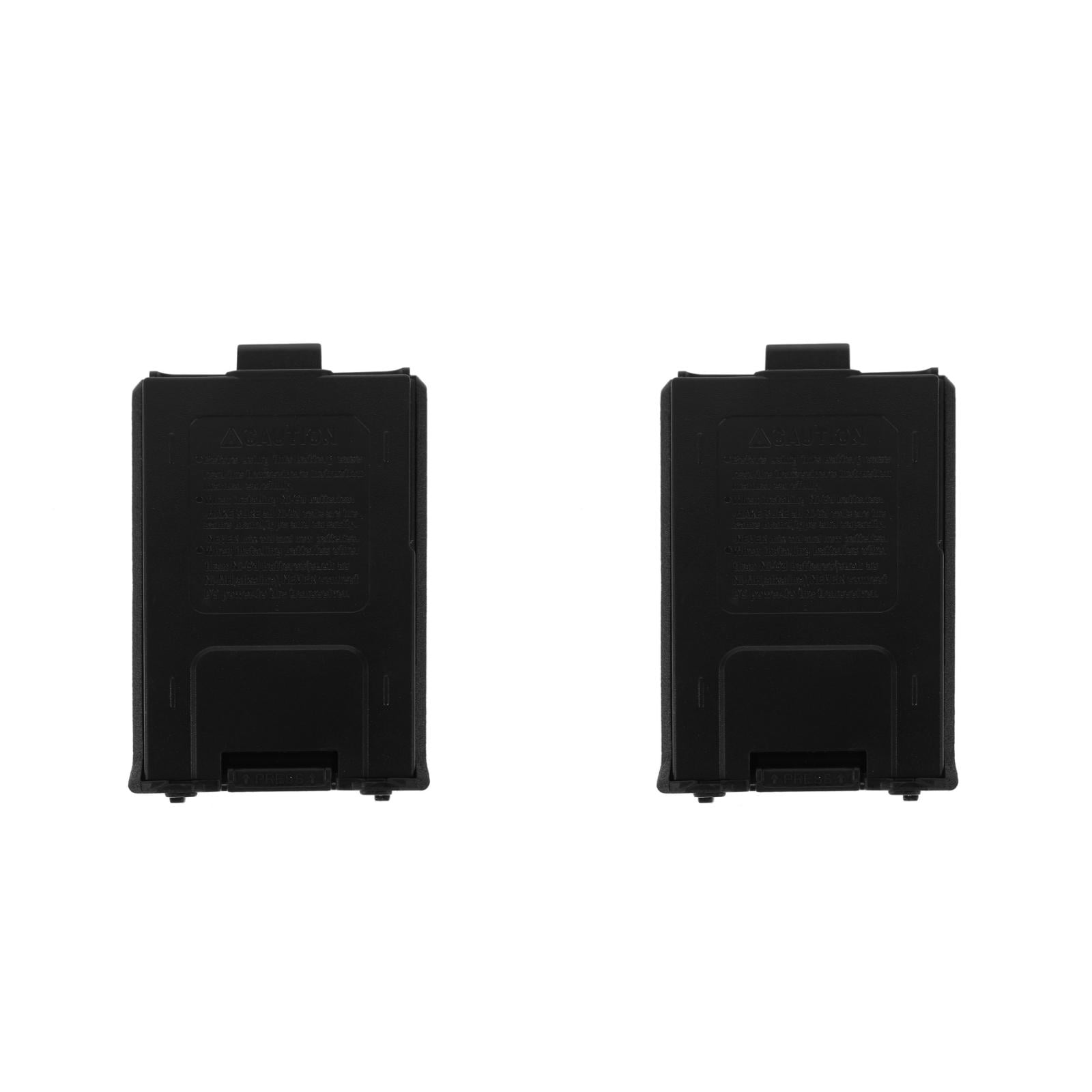 MLINS 2pcs Two Wires Battery Box Holder Black for 6 x 1.5V AA Batteries ...