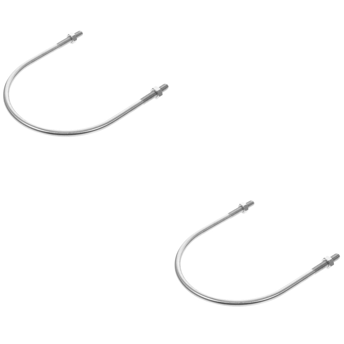 MLINS 2pcs U Bolt M10 U Shaped Tube Bolt Stainless Steel Round Bend U ...