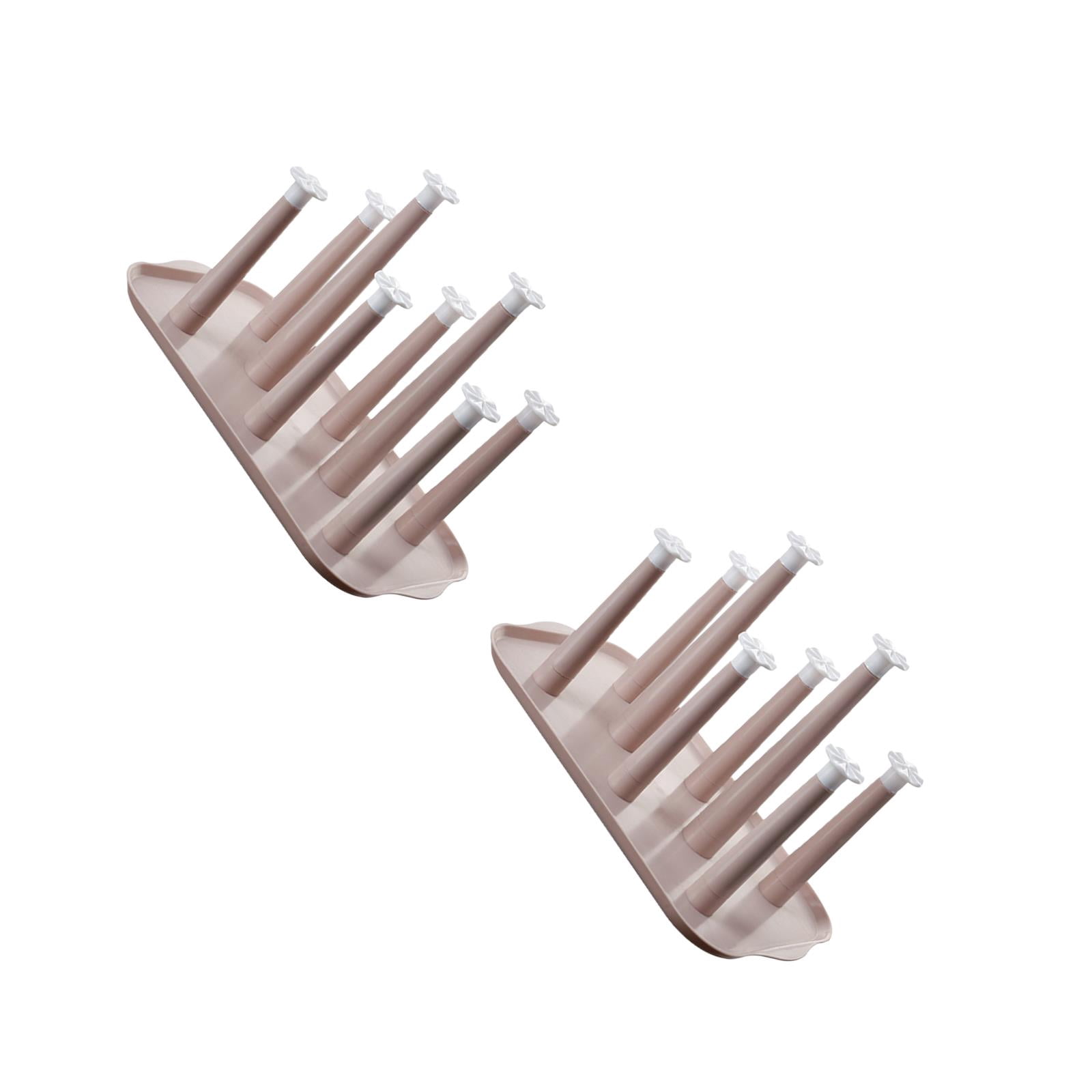 MLINS 2pcs Useful Water Cup Holder Plastic Cup Display Shelf Water ...