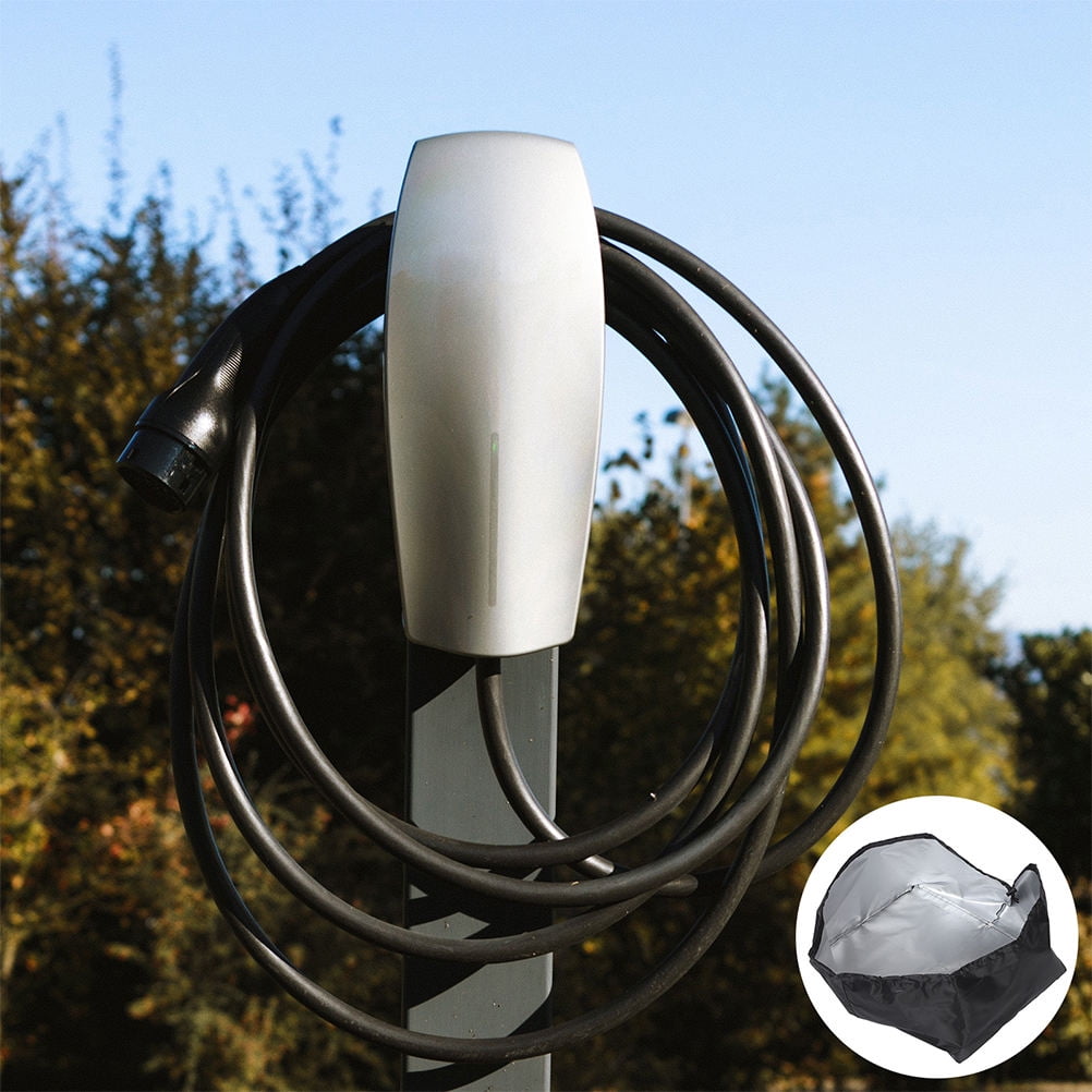MLINS 2pcs Vehicle Charging Post Cover Car Charging Cover Ev Charging ...