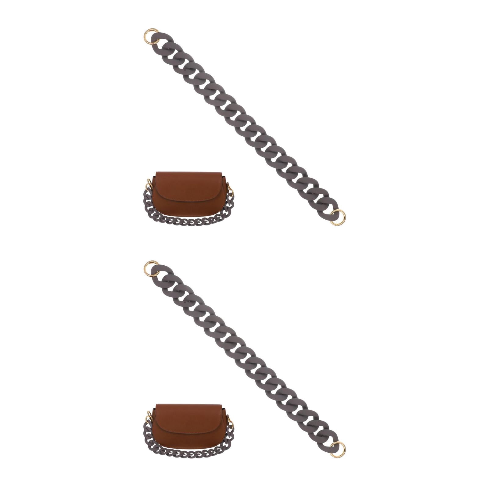 MLINS 2pcs Versatile Purse Chain Extenders Bag Metal Extension Chain ...